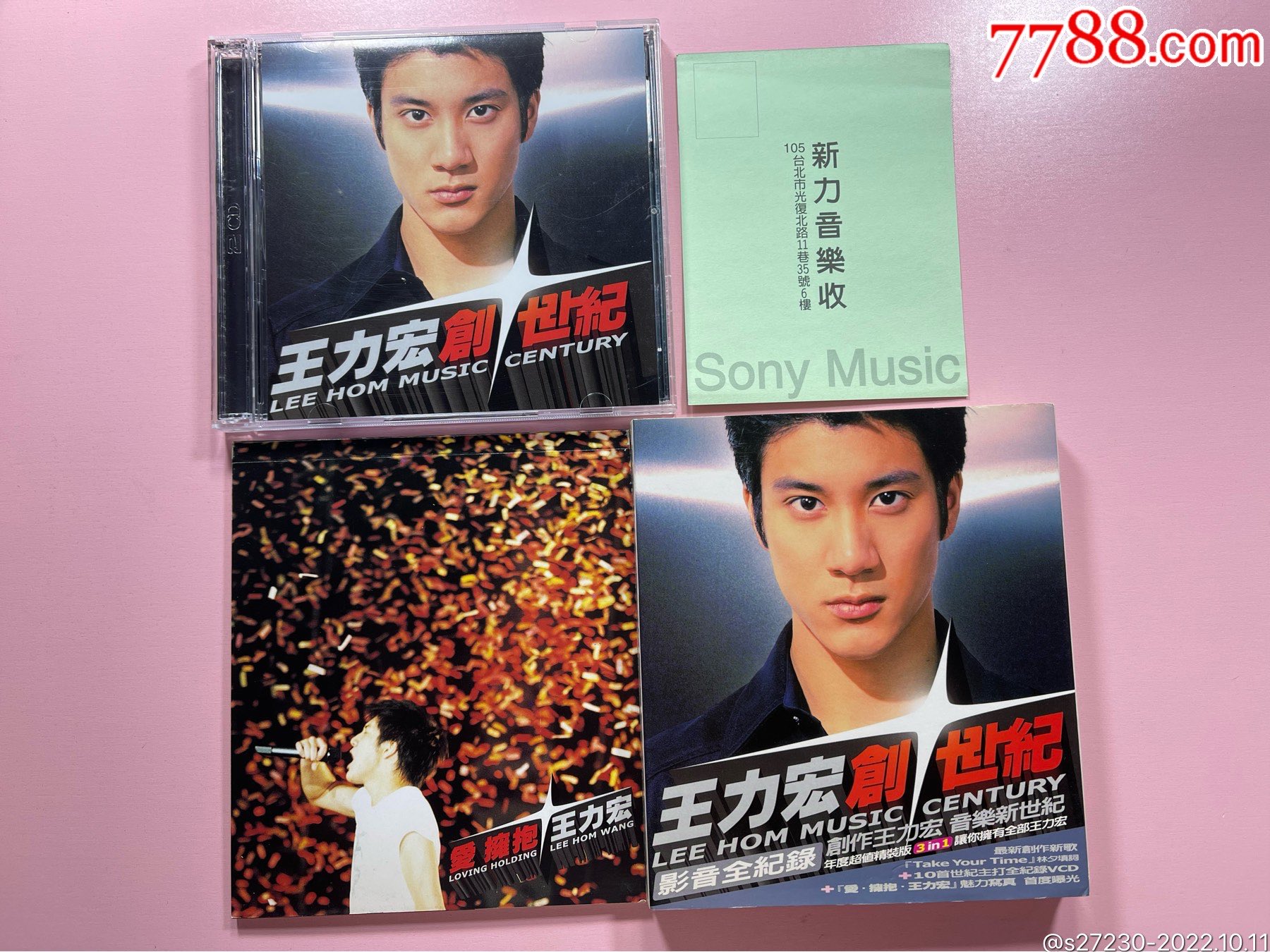 王力宏《创世纪》台版CD+VCD__【7788收藏__收藏热线】