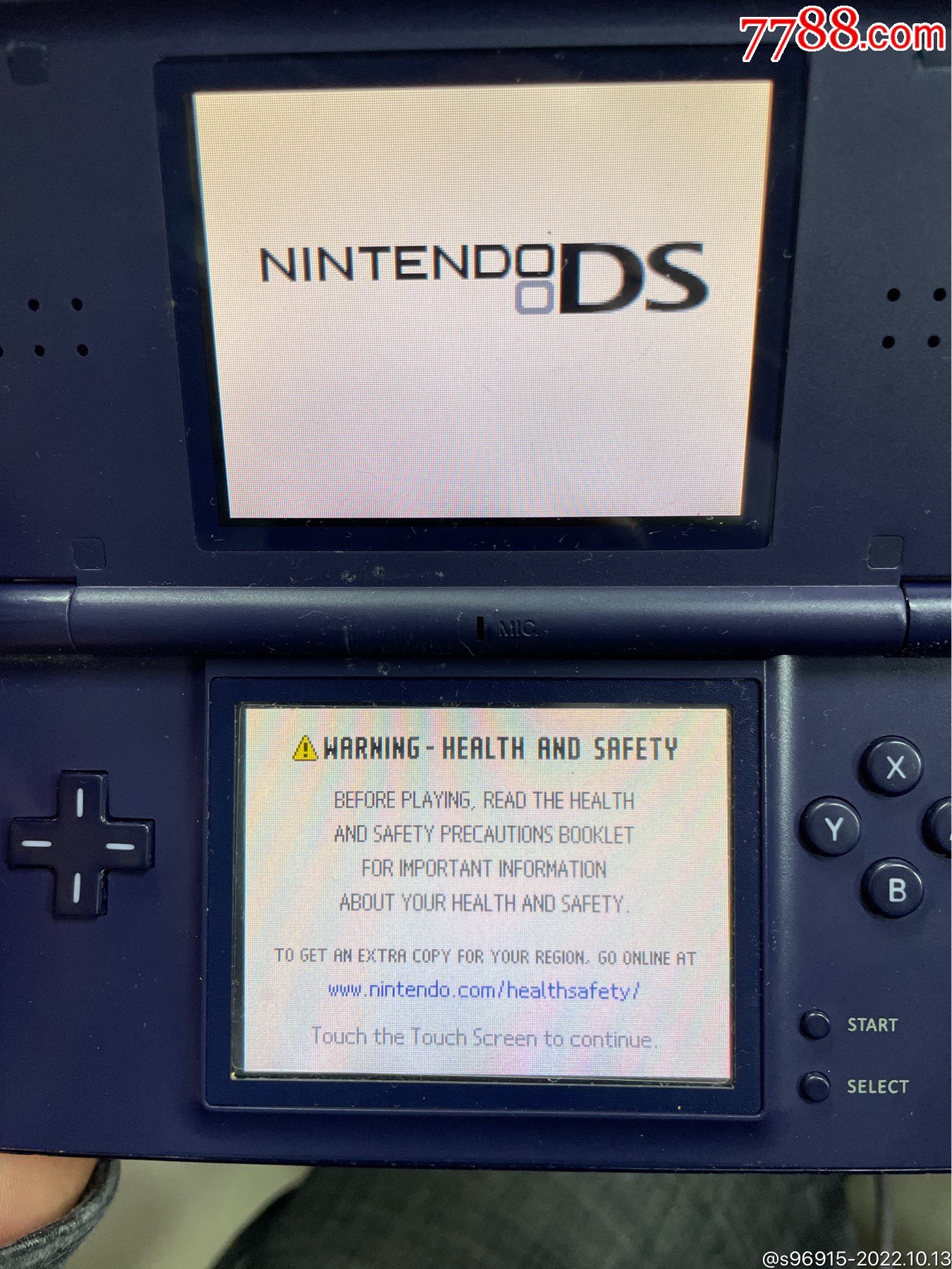 任天堂nds-usg-001掌上游戏机__【7788收藏__收藏热线】