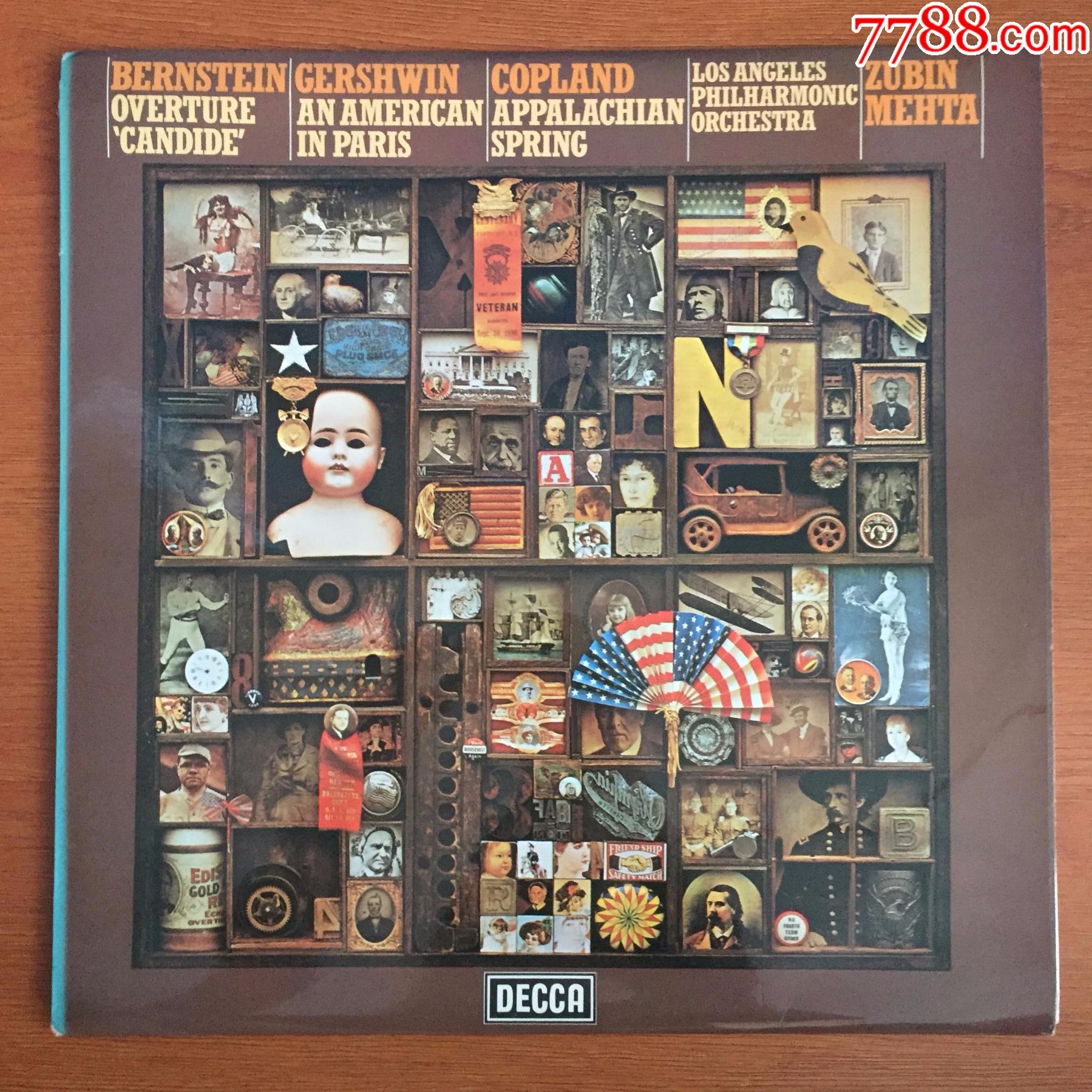 伯恩斯坦格什温作品-12寸黑胶LP-A69_老唱片_碟行音像制品店【7788收藏】