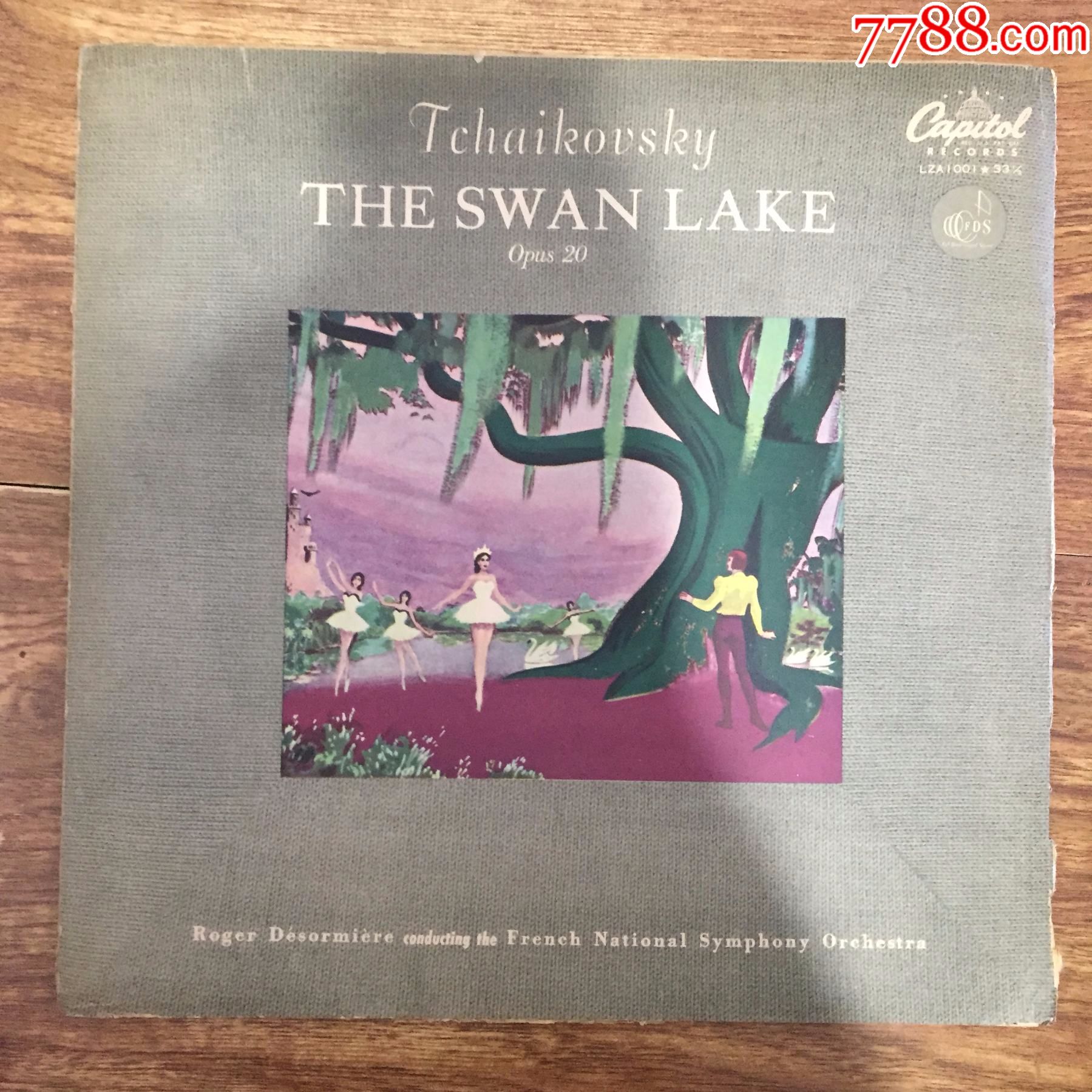 柴可夫斯基作品-12寸黑胶LP-A70_老唱片_碟行音像制品店【7788收藏__收藏热线】