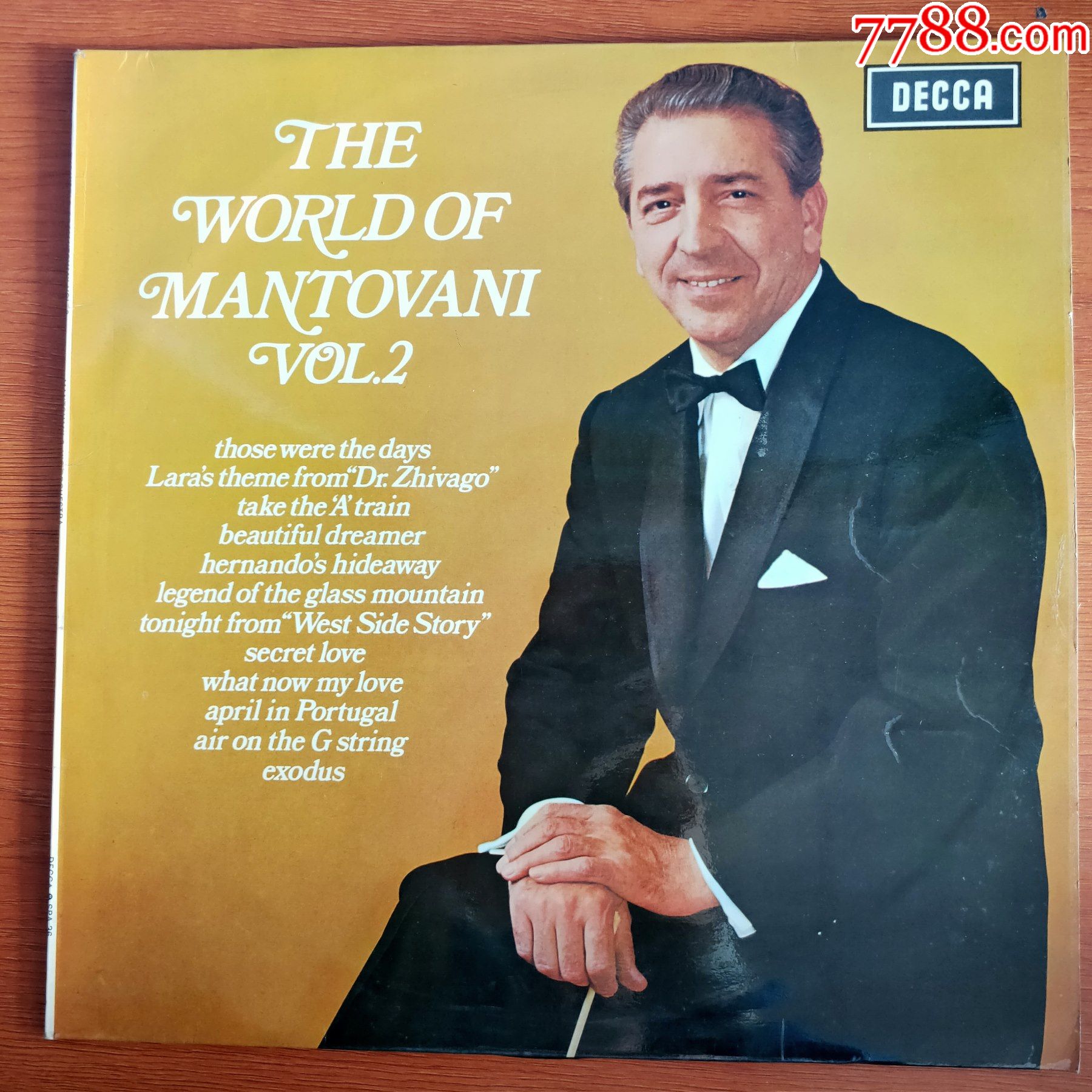 轻音乐大师曼托瓦尼-12寸黑胶LP-A23_海外唱片/胶片_碟行音像制品店【7788收藏__收藏热线】