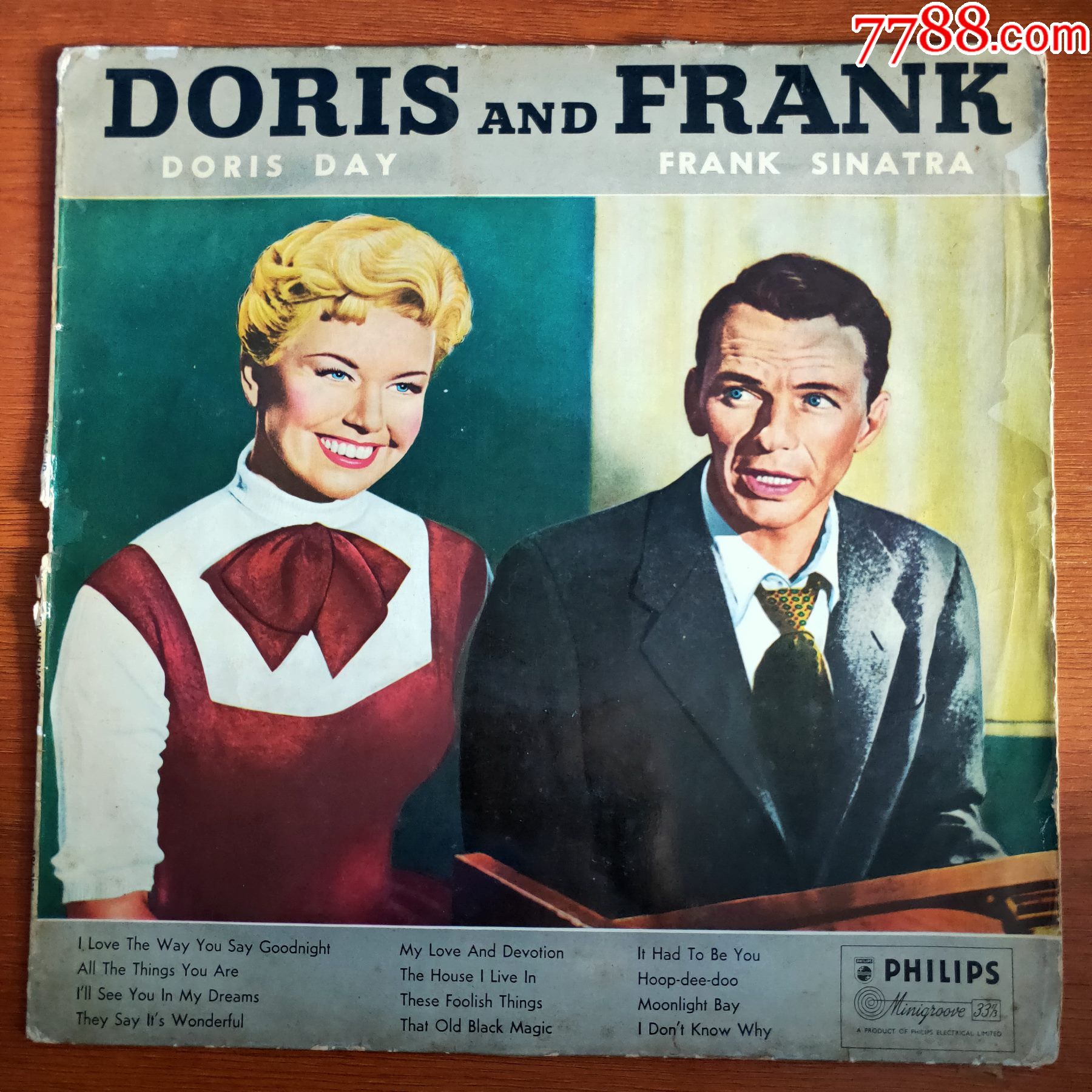 DORIS-DAY/FRANK-SINATRA-12寸黑胶LP-A23_海外唱片/胶片_碟行音像制品店【7788收藏__收藏热线】