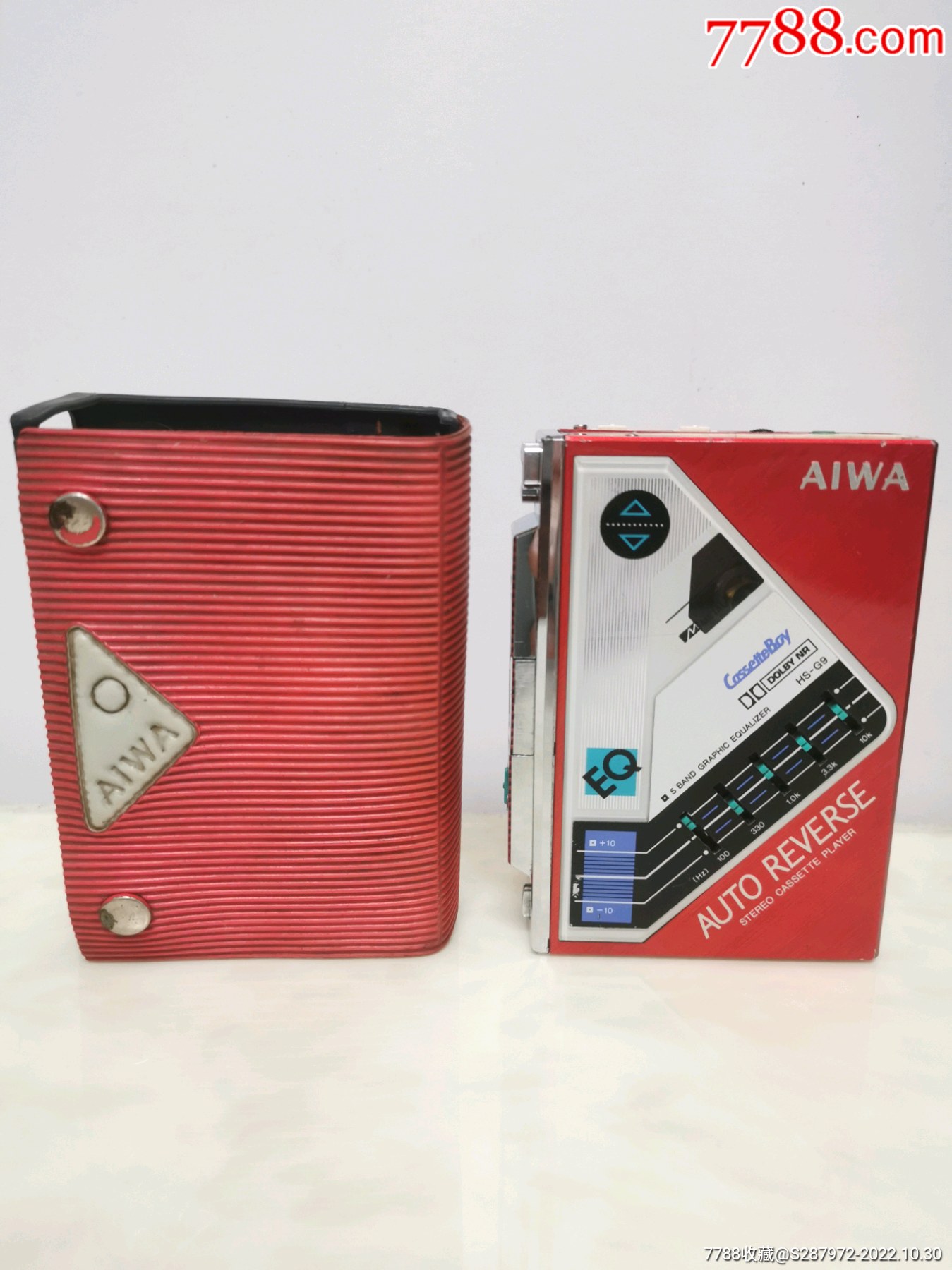 全网少见-AIWA爱华HS-G9顶级磁带随身听__【7788商城】