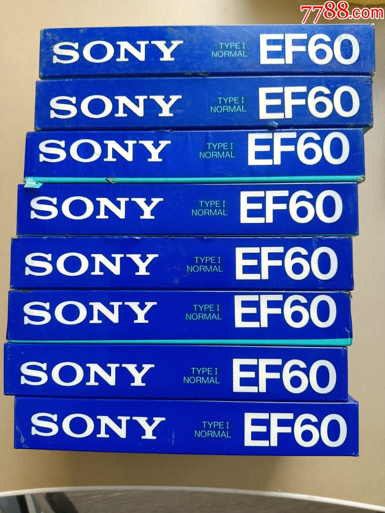 SONY--EF60未开封空白带（8盒）_磁带/卡带_电子产品老旧货物【7788收藏__收藏热线】