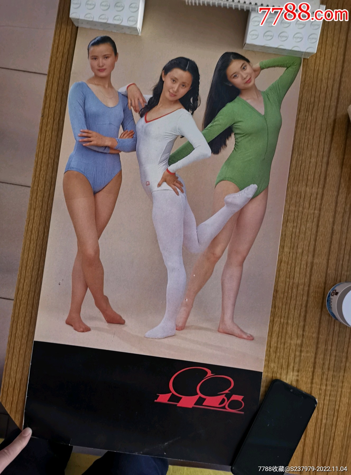 1986年挂历.艺术体操健美泳装性感美女体育明星._挂历/台历_尖端八八【7788收藏__收藏热线】