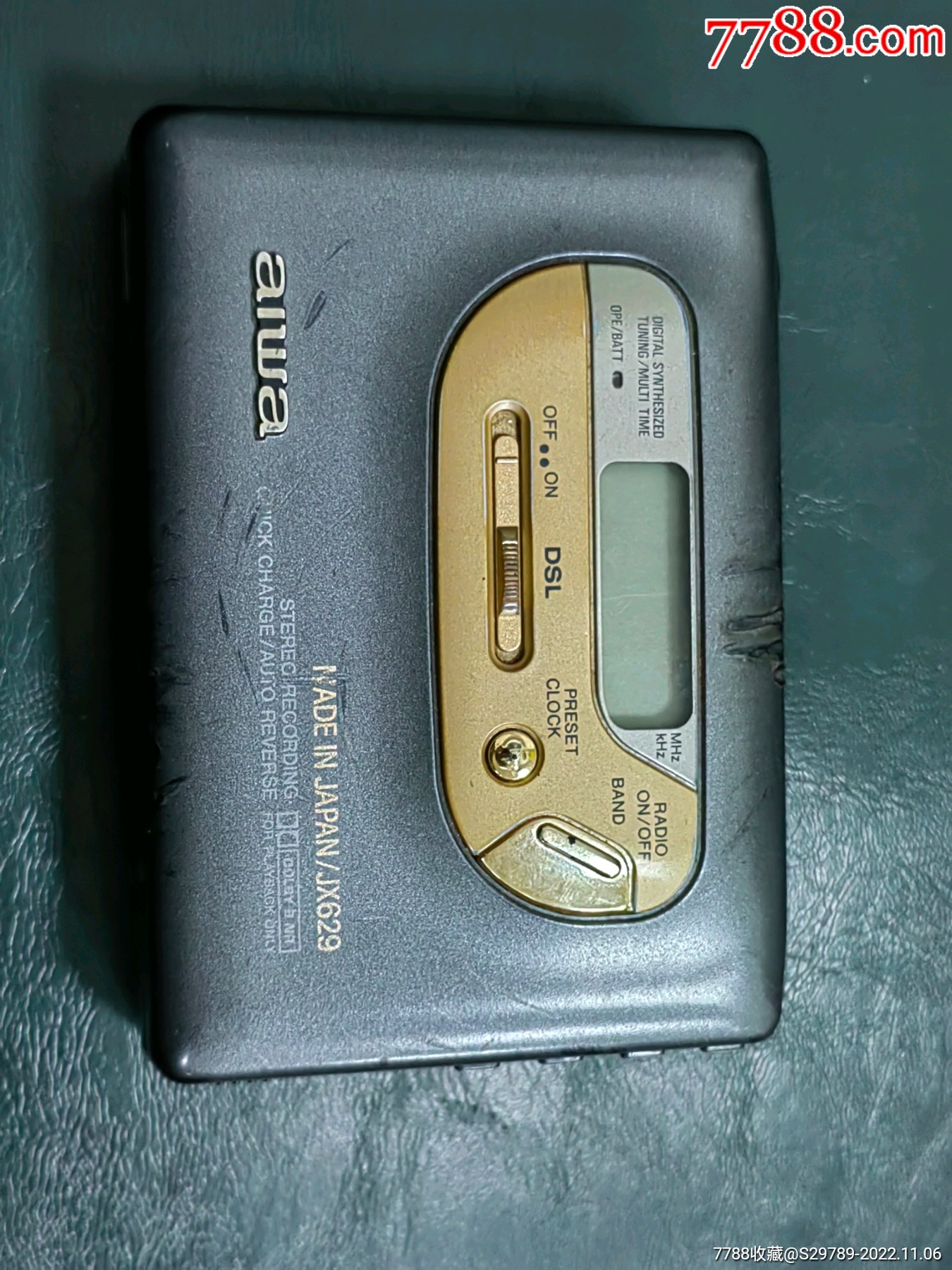 爱华JX629随身听_随身听/mp3_东方红杂货【7788收藏__收藏热线】