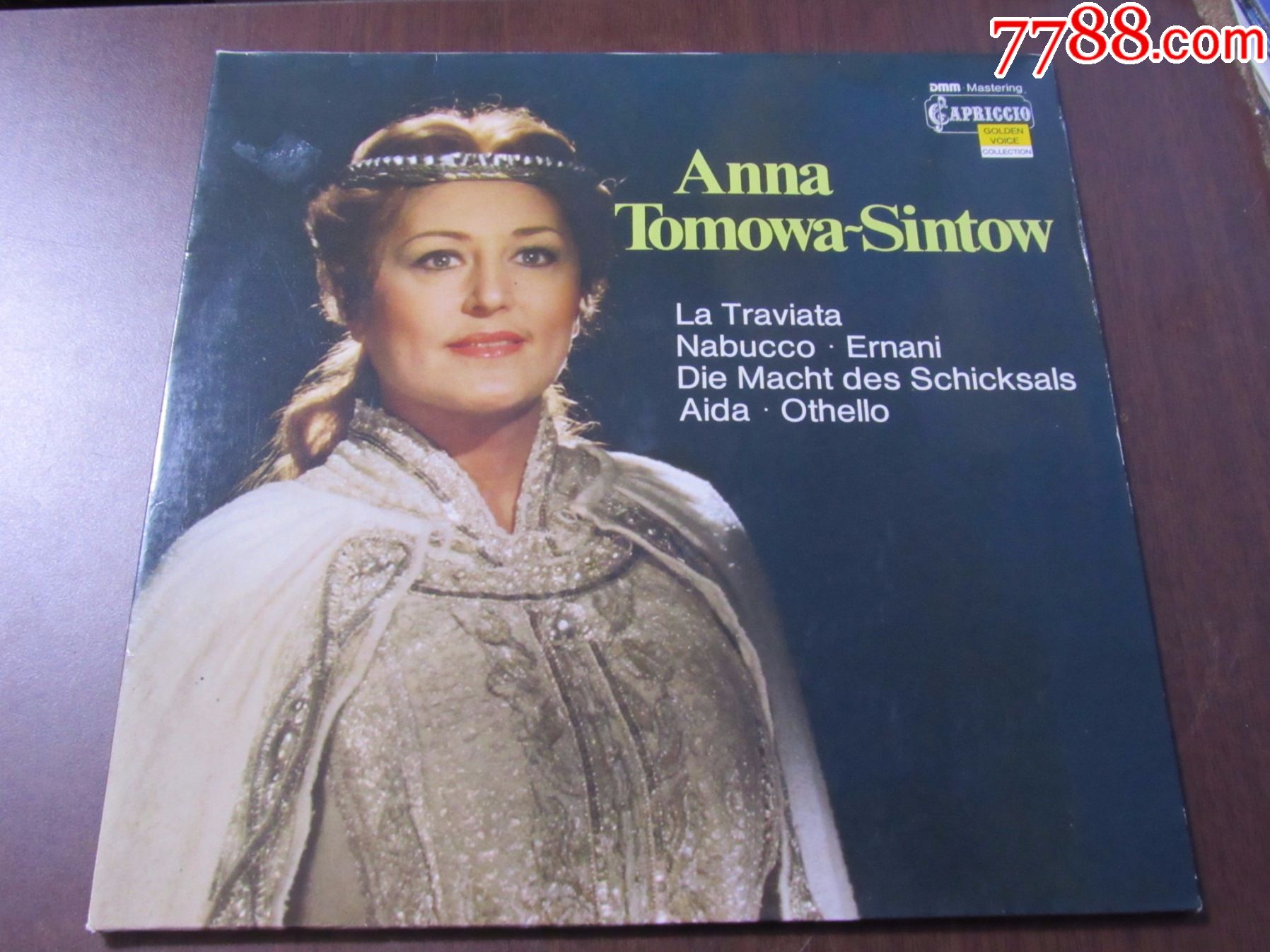 ANNA.TOMOWA.SINTOW演唱-威尔第作品.12寸黑胶唱片西德版2LP__【7788收藏__收藏热线】