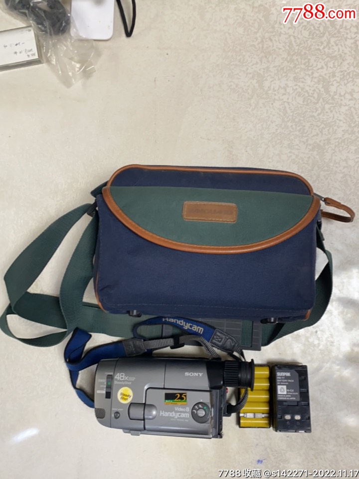 索尼SONY：CCD-TRV22E摄像机（不会试机不知道好坏）货号23-2._摄像机/摄影机_华兴书苑【7788收藏__收藏热线】