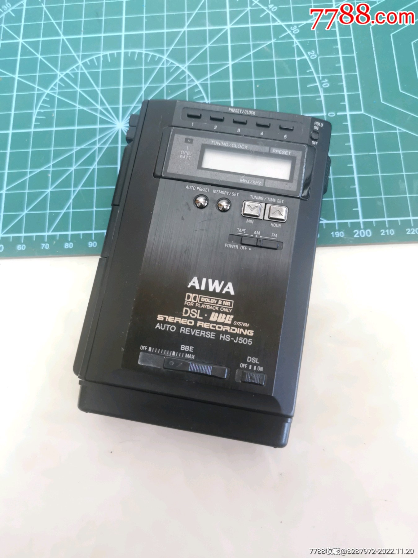 [0275]AIWA爱华J505磁带随身听_随身听/mp3_冬燕怀旧时光【7788商城】