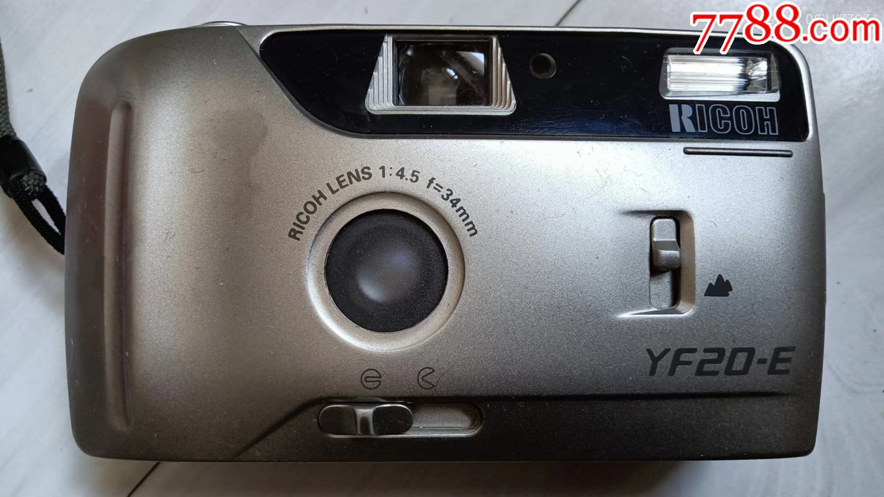 RICOH理光YF20-E照像机，日本东京理光GL142109。赠美能达相机套。_傻瓜机/胶片相机_瑞世阁【7788收藏__收藏热线】