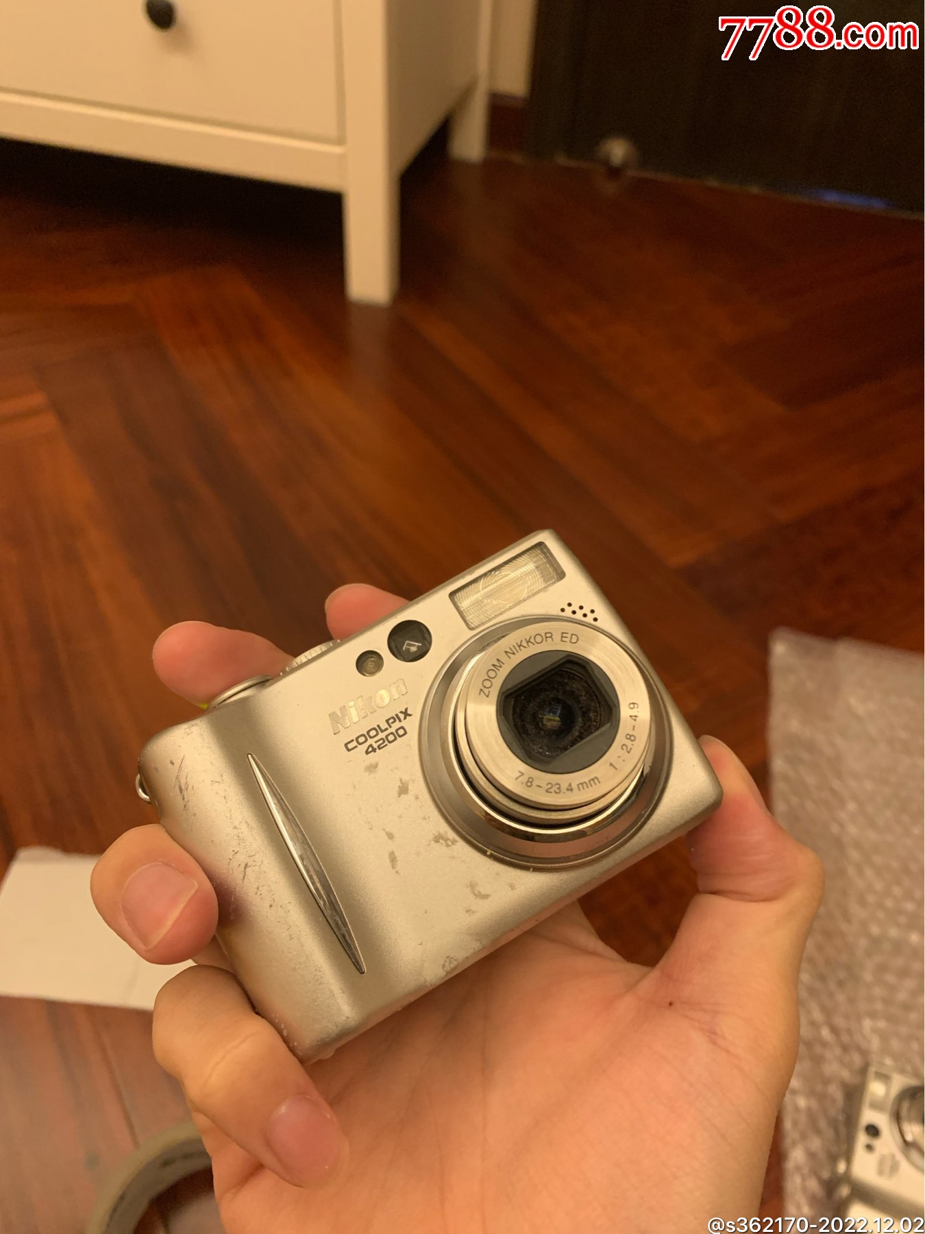 尼康E4200老数码相机照相机复古CCD__【7788收藏】