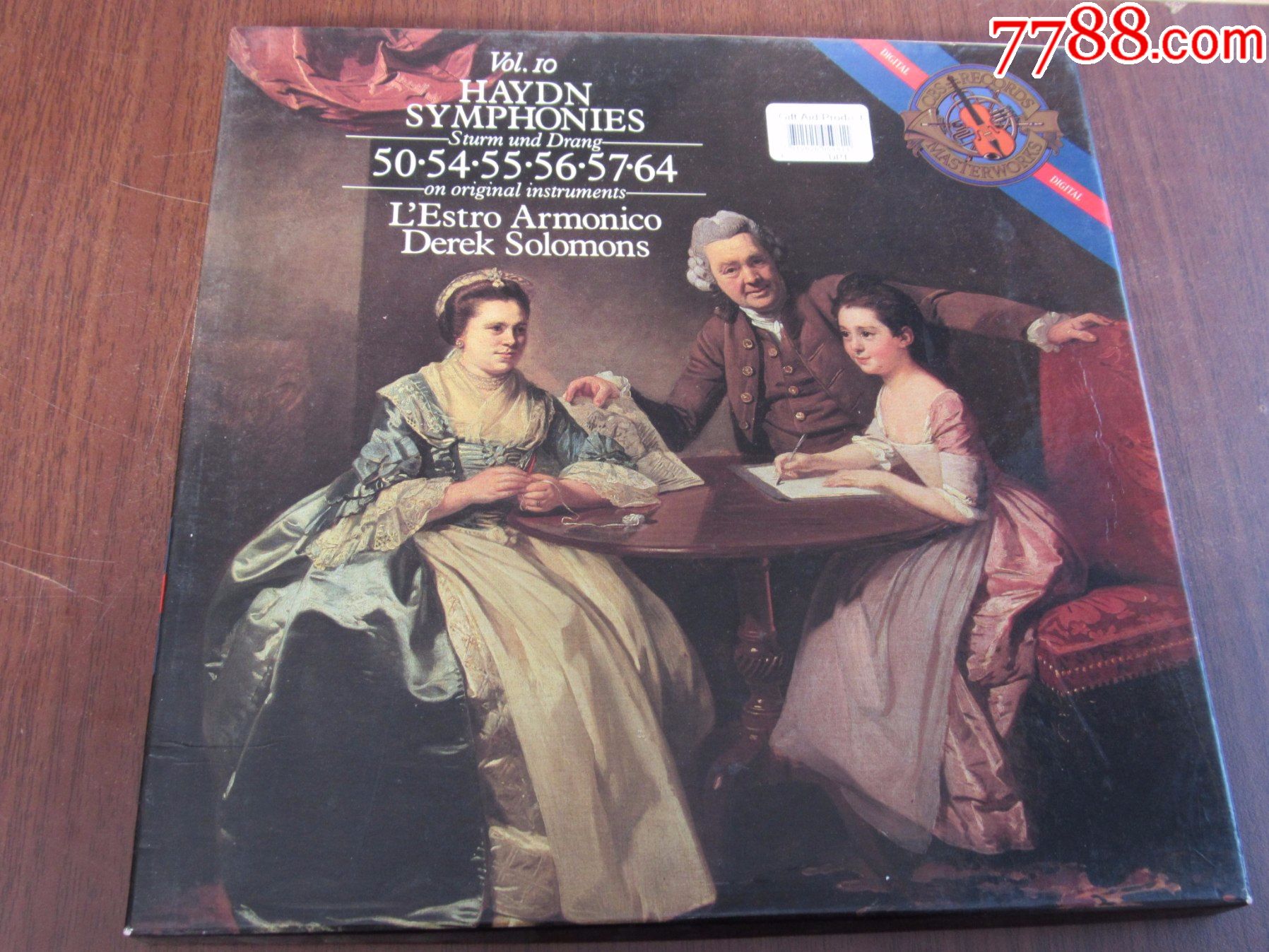 海顿-交响曲.DEREK.SOLOMONS指挥.12寸黑胶荷兰版.3LP_海外唱片/胶片_楚都旧时光【7788收藏__收藏热线】