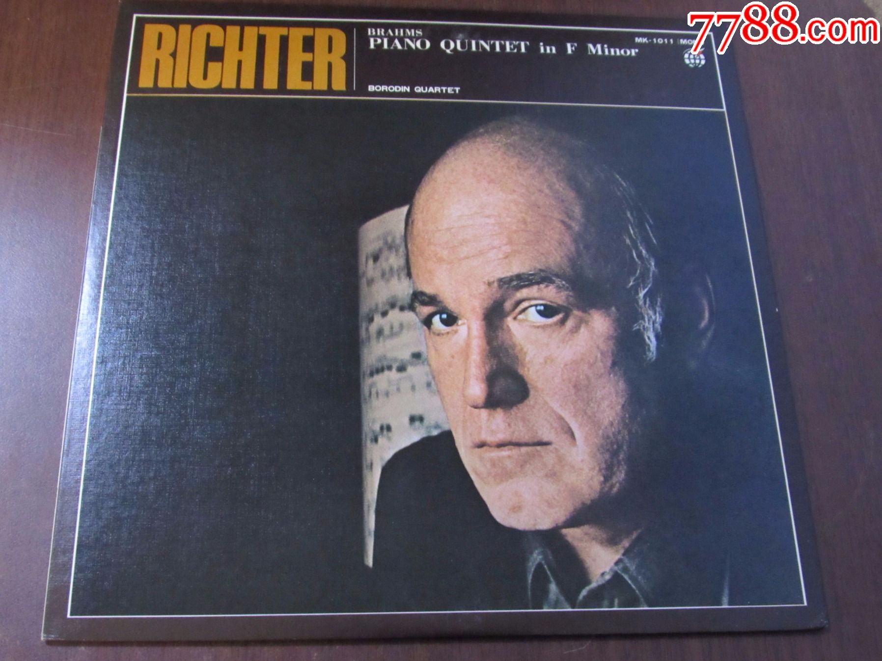 勃拉姆斯-钢琴五重奏.里赫特钢琴.12寸黑胶日版_海外唱片/胶片_楚都旧时光【7788收藏__收藏热线】