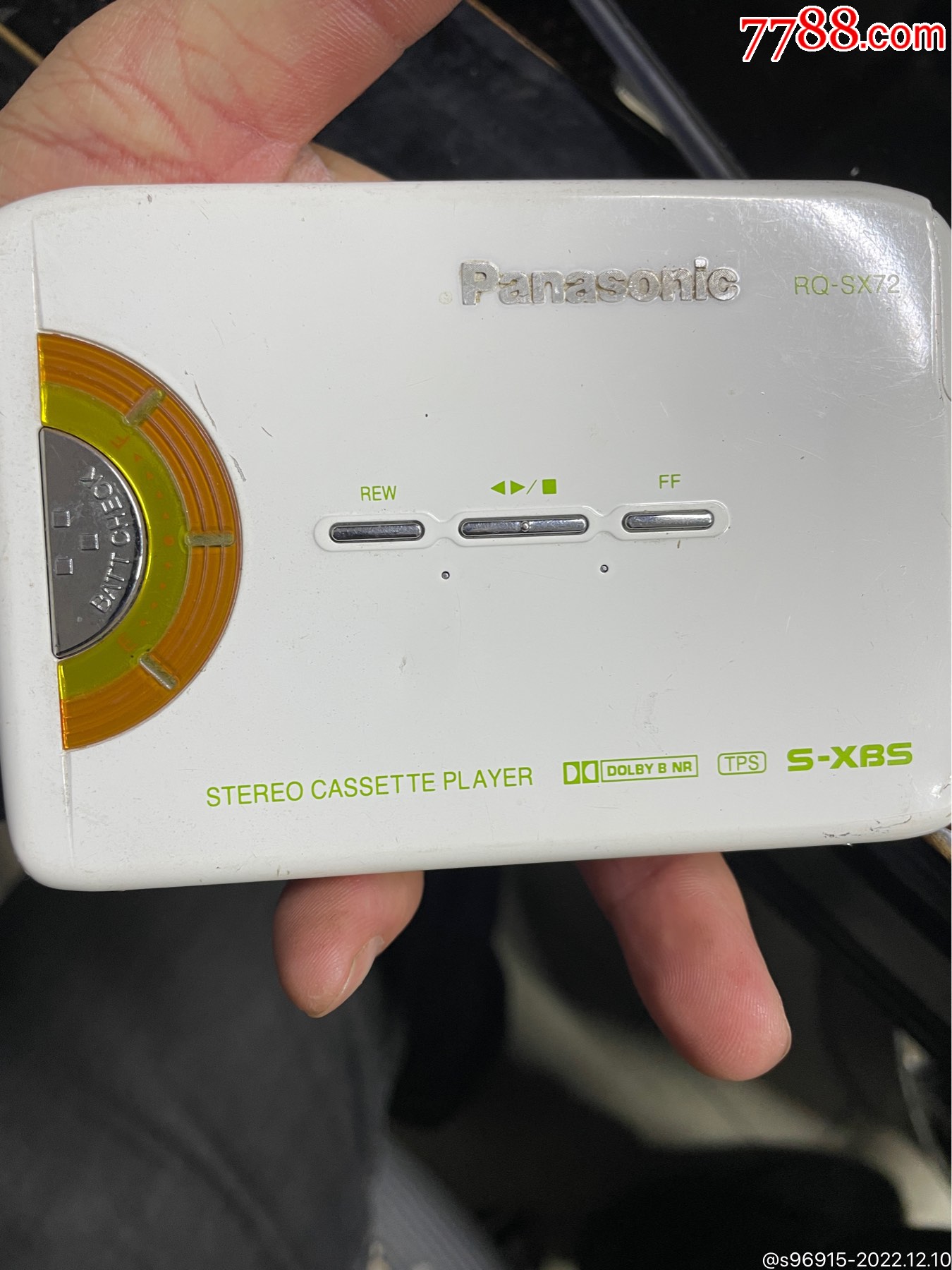 松下RQ-sx72磁带播放机_随身听/mp3_金达莱民俗收藏【7788收藏__收藏热线】