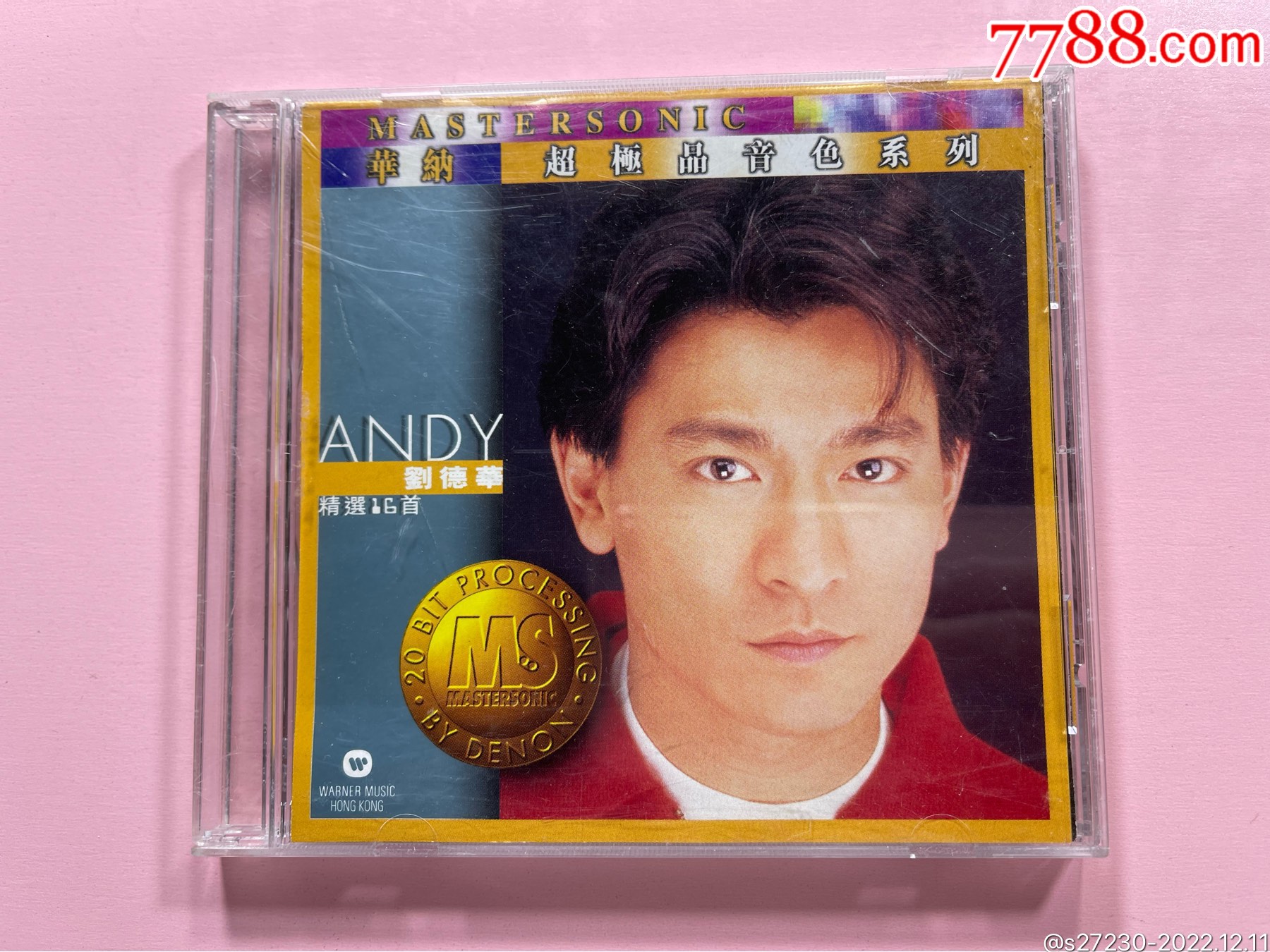 刘德华《粤语精选16首》日本天龙1M1版～24K金碟CD_音乐CD_快乐的音符【7788收藏__收藏热线】