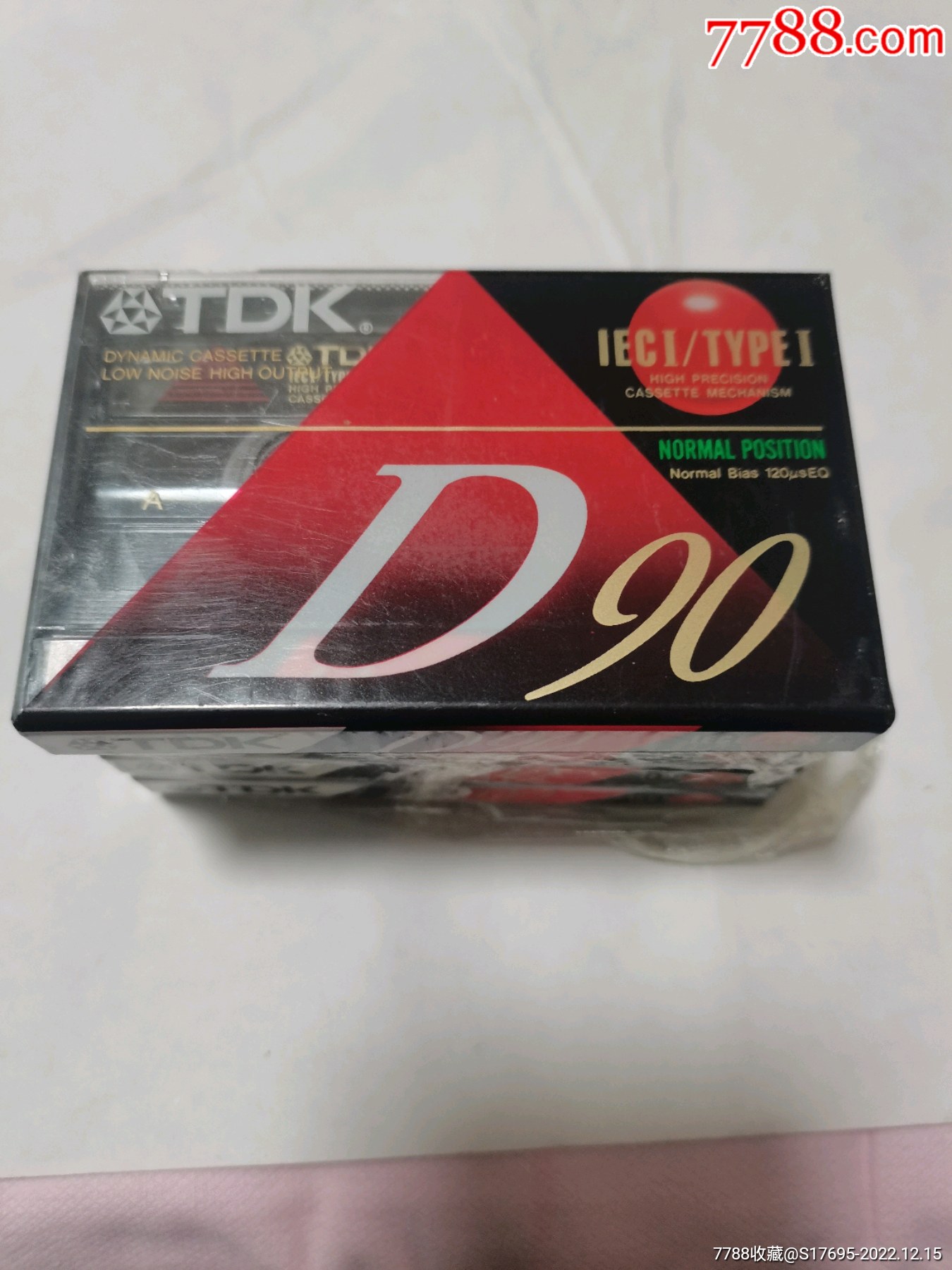 TDK一D90（未拆封）4盒_磁带/卡带_樵川书店【7788收藏__收藏热线】