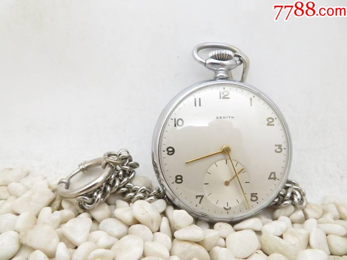瑞士ZENITH真力时古董怀表，走时正常_怀表/挂表_新欣中华网店【7788收藏__收藏热线】