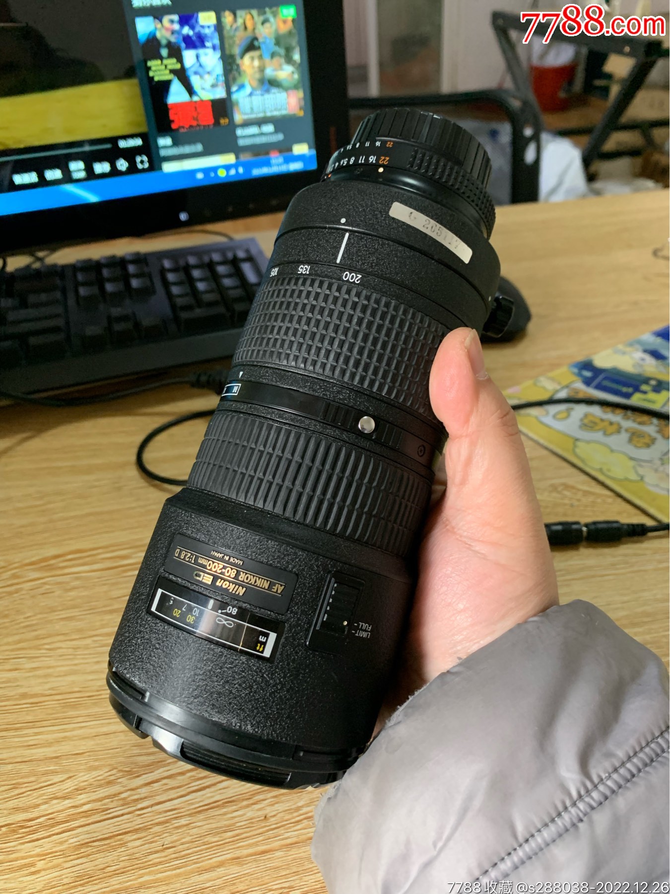 尼康大炮80-200第三代。_解忧百货【7788商城__七七八八商品交易平台(7788.com)】