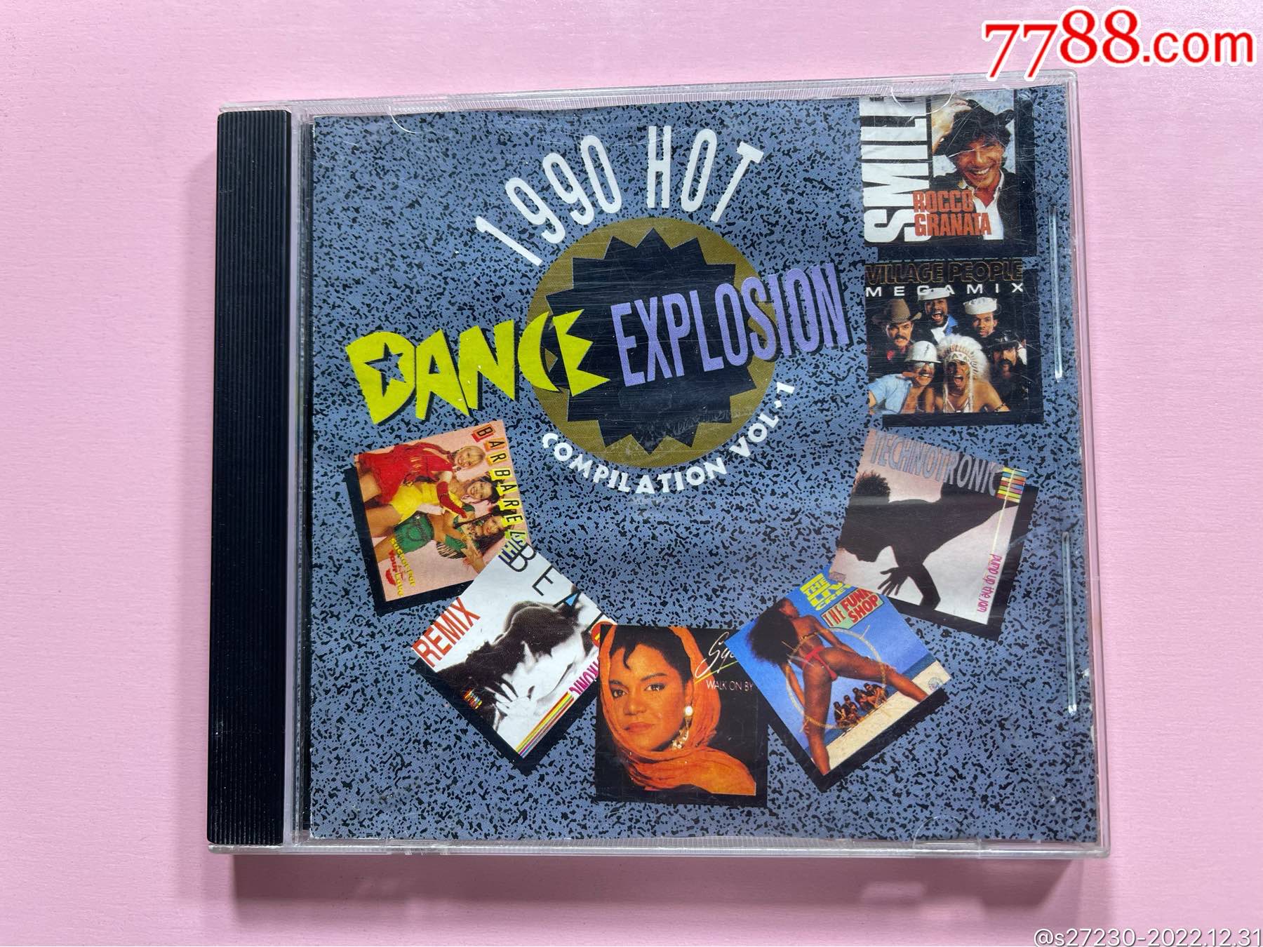 《HOT～DANCE～EXPLOSION》T113-02透明胶圈版CD_音乐CD_快乐的音符【7788收藏__收藏热线】