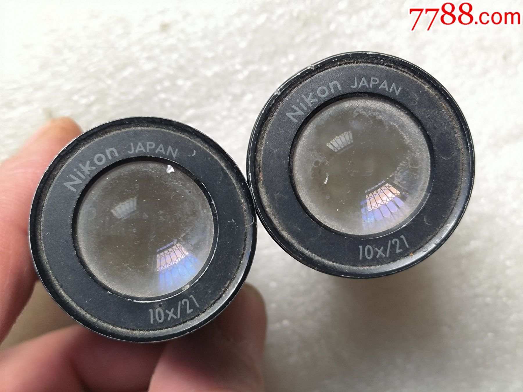 日本镜头2个一起拍H192，10*21款，是何镜头请自定，品相如图-其他光学仪器-7788商城__七七八八商品交易平台(7788.com)