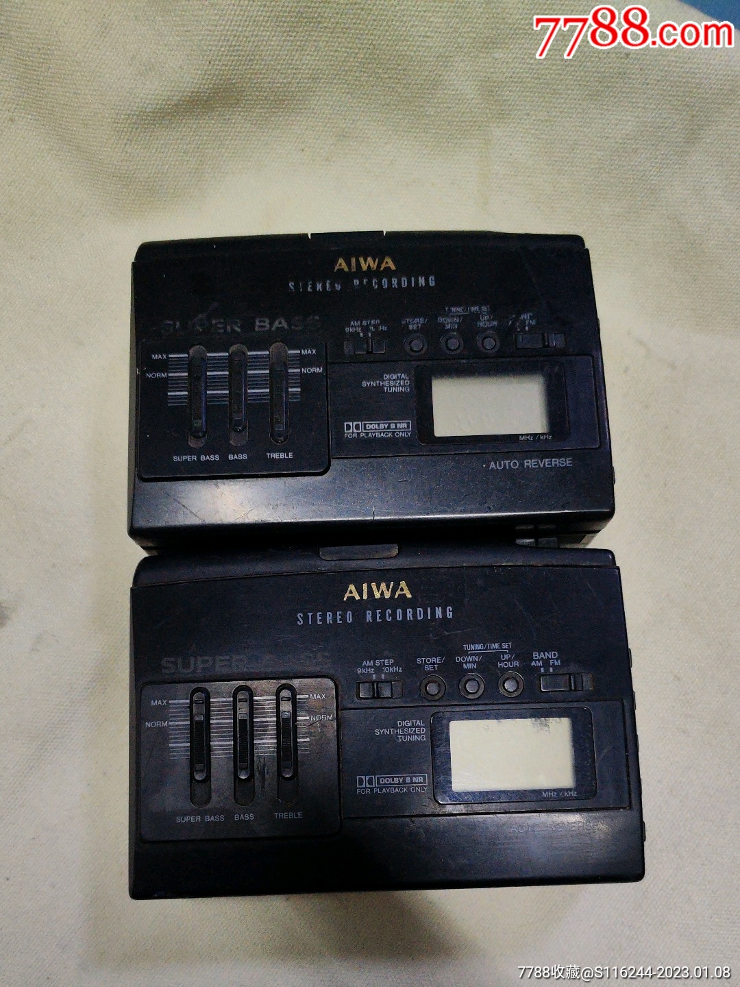 AIWA爱华HS-J170磁带机,_随身听/mp3_另外八小时【7788钱币网】