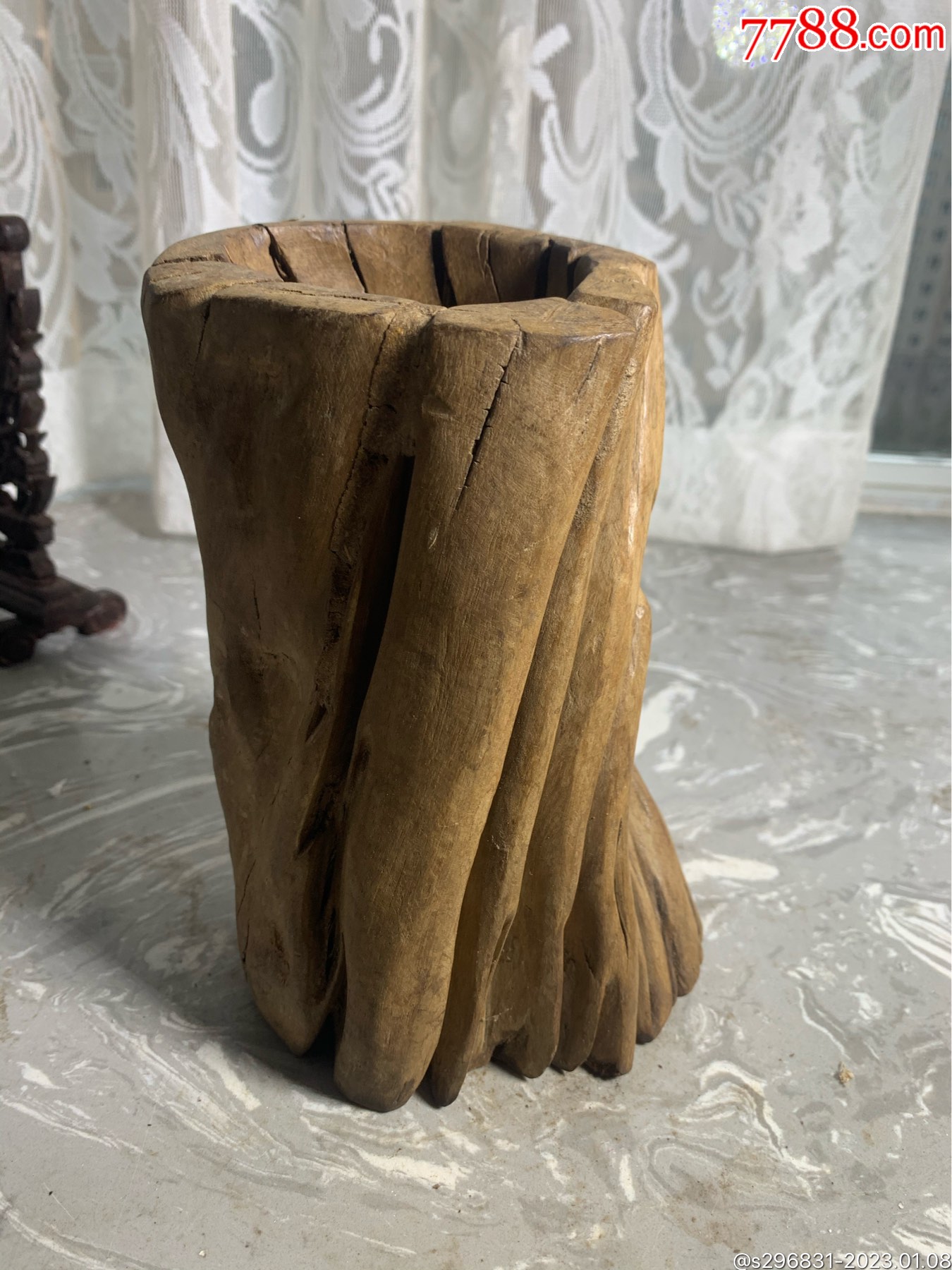 老木笔筒随形的收藏的来__【7788收藏__收藏热线】