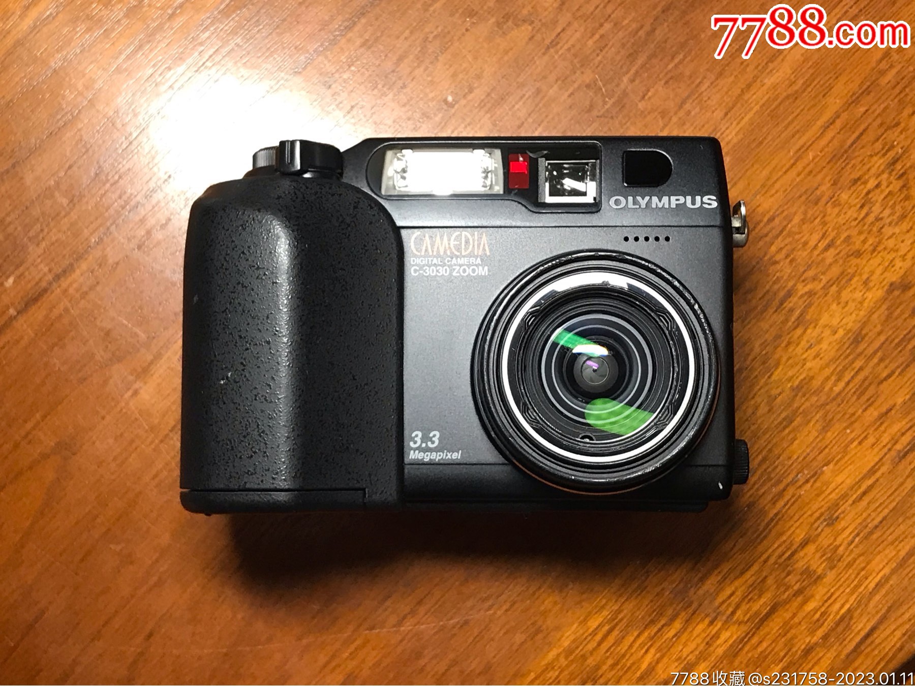 好品奥林巴斯C3030复古CCD数码相机，功能一切正常__【7788收藏__收藏热线】