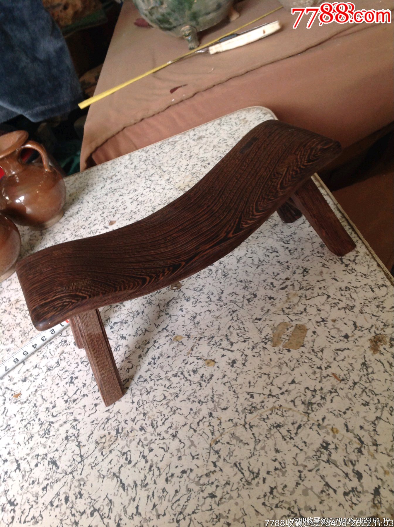 鸡翅木枕_木枕_四新藏品【7788收藏__收藏热线】