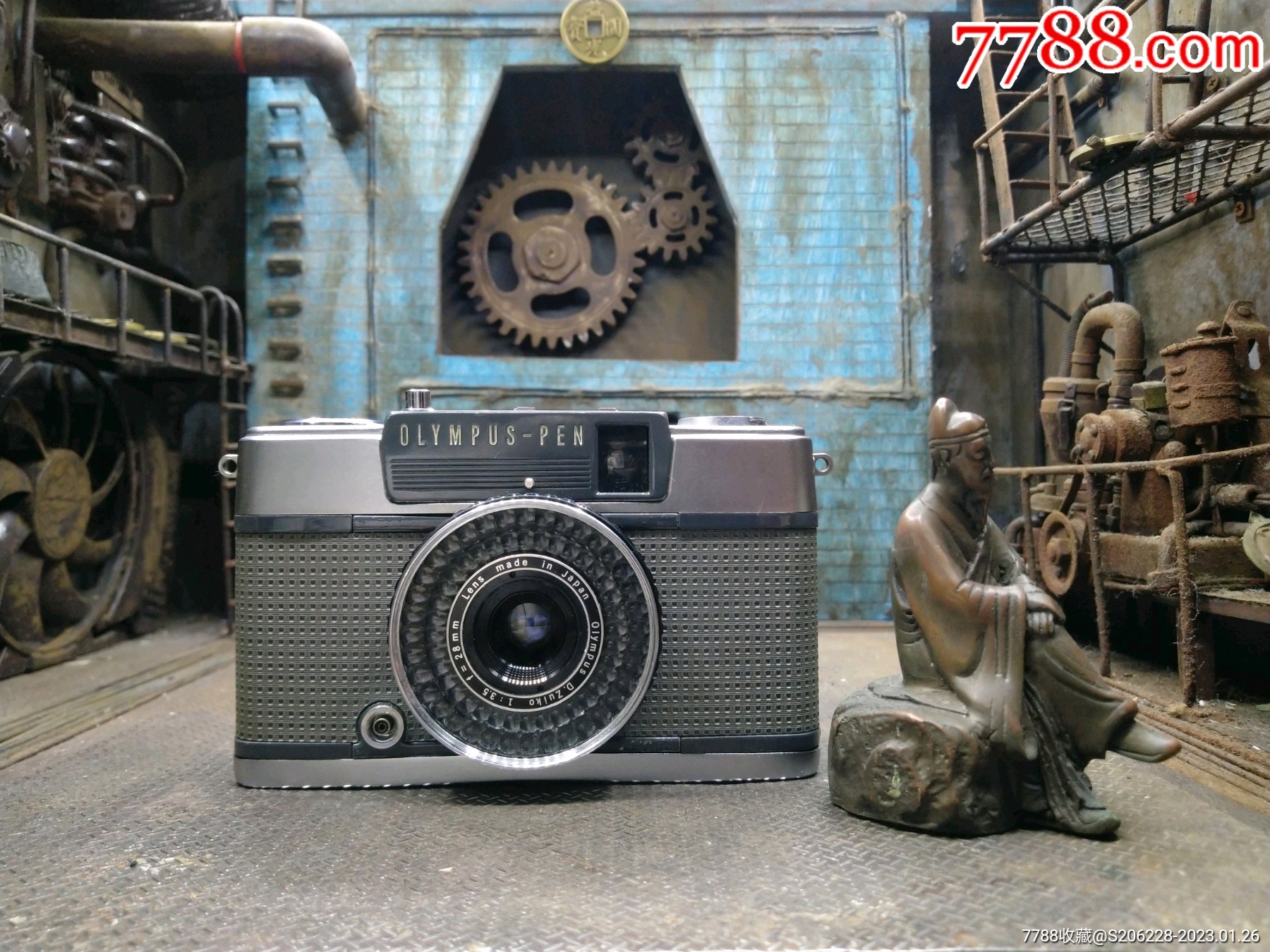 6178★OLYMPUS-PEN_EE-2半格相机／机身编号：2176372_傻瓜机/胶片相机_蒋夫子收藏【7788收藏__收藏热线】