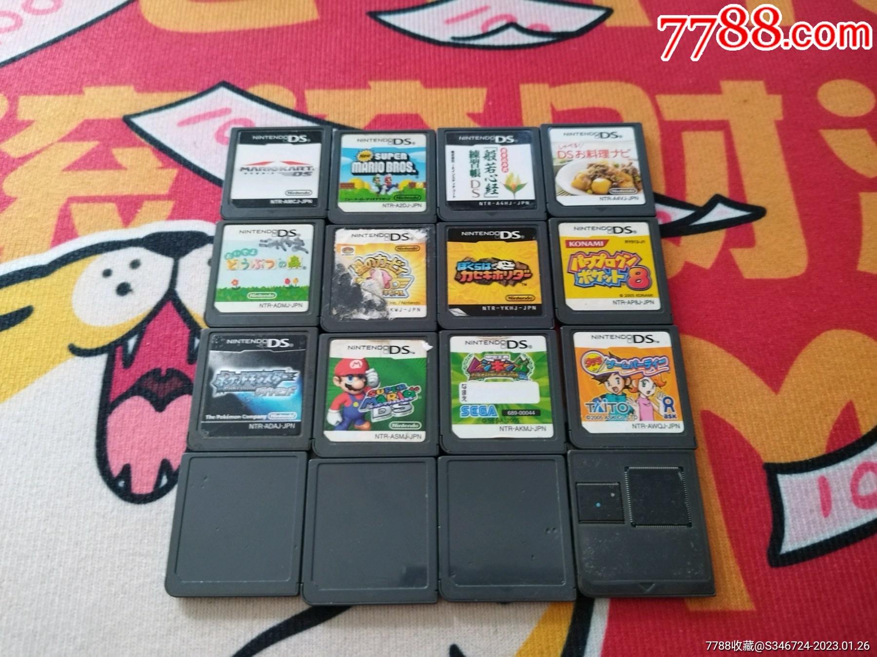 NDS游戏盘_PSP/游戏机_黑鹰旧货店【7788收藏__收藏热线】