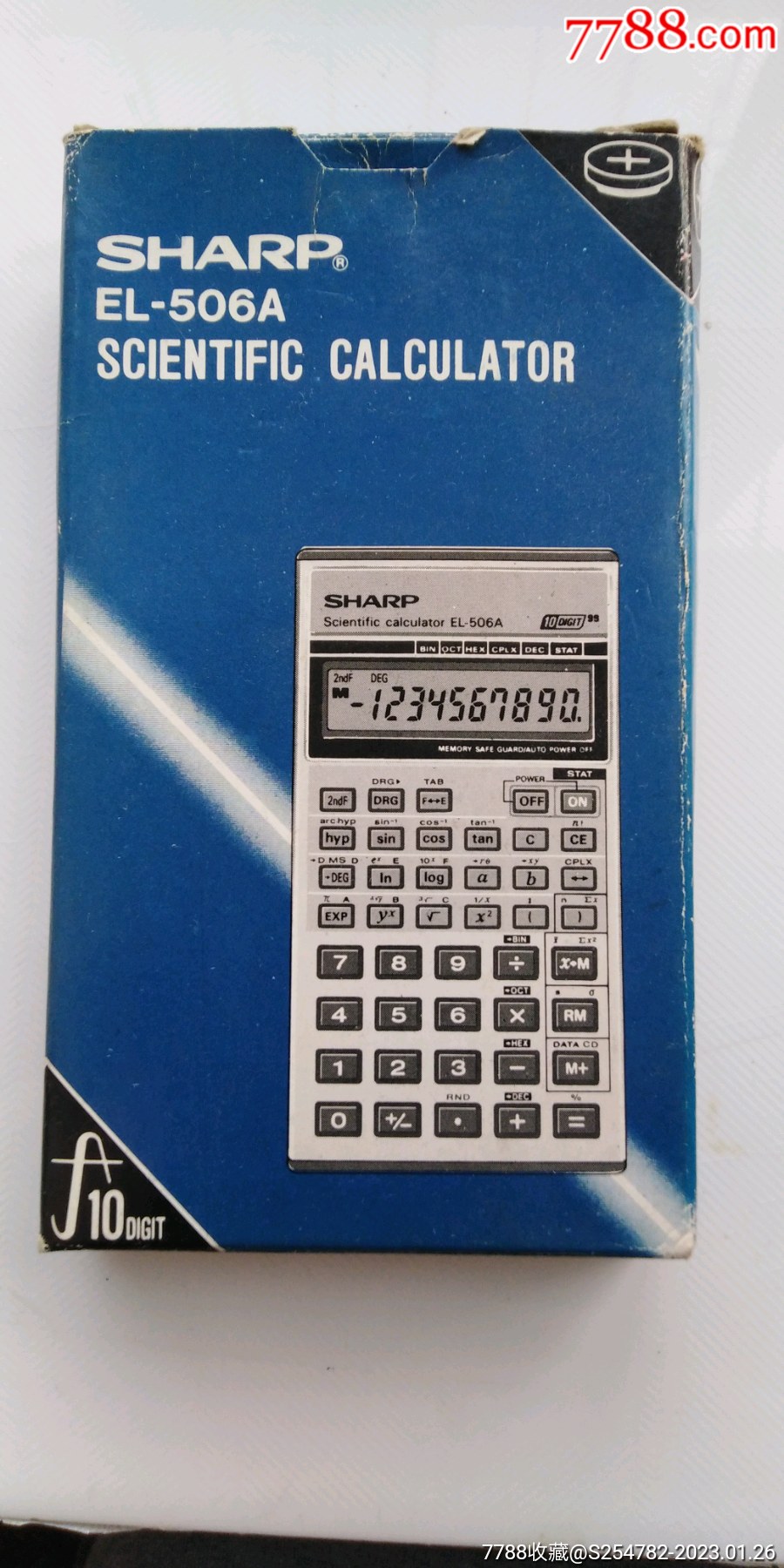 日本夏普EL一506A计算器__【7788收藏】