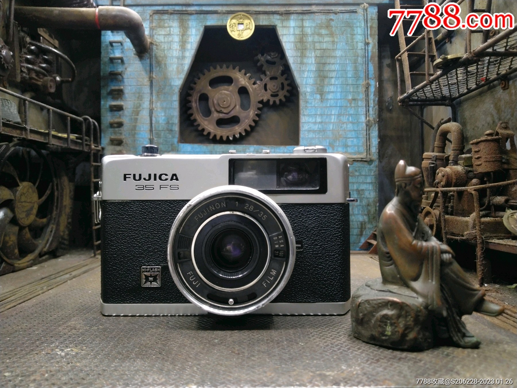 6190★FUJICA-35FS旁轴相机／机身编号：7070975__【7788收藏__收藏热线】