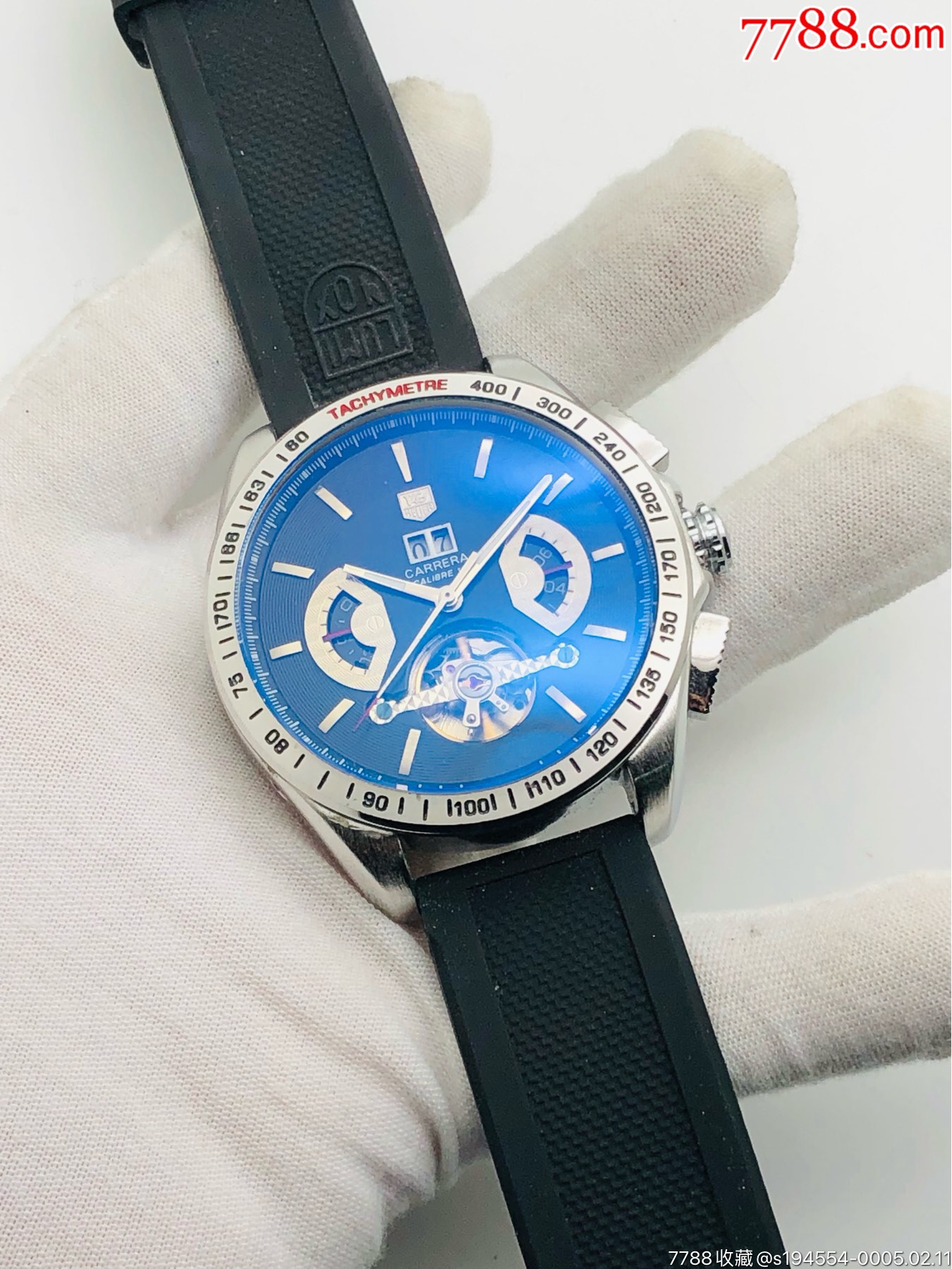 豪雅多功能自动机械男表（库存）_手表/腕表_久违二手表行【7788收藏__收藏热线】