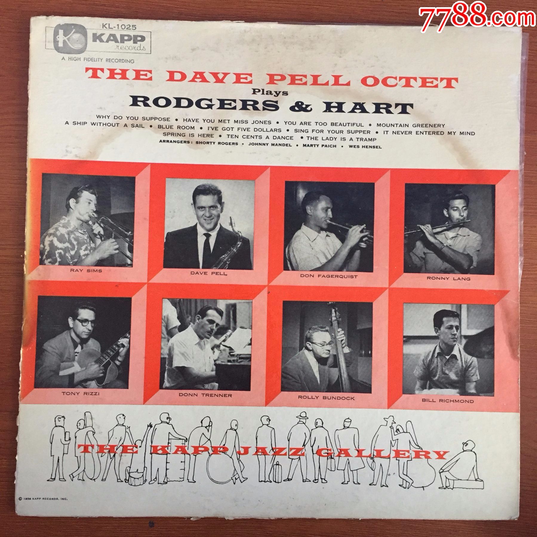 THEDAVEPELLOCTET-12寸黑胶LP-A43__【7788收藏__收藏热线】