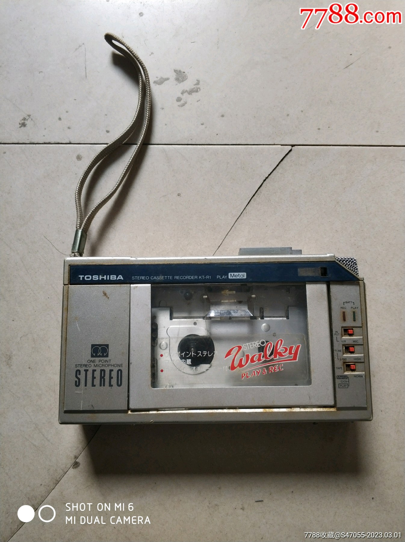 TOSHIBA日本原装东芝磁带机具体看图__【7788收藏__收藏热线】