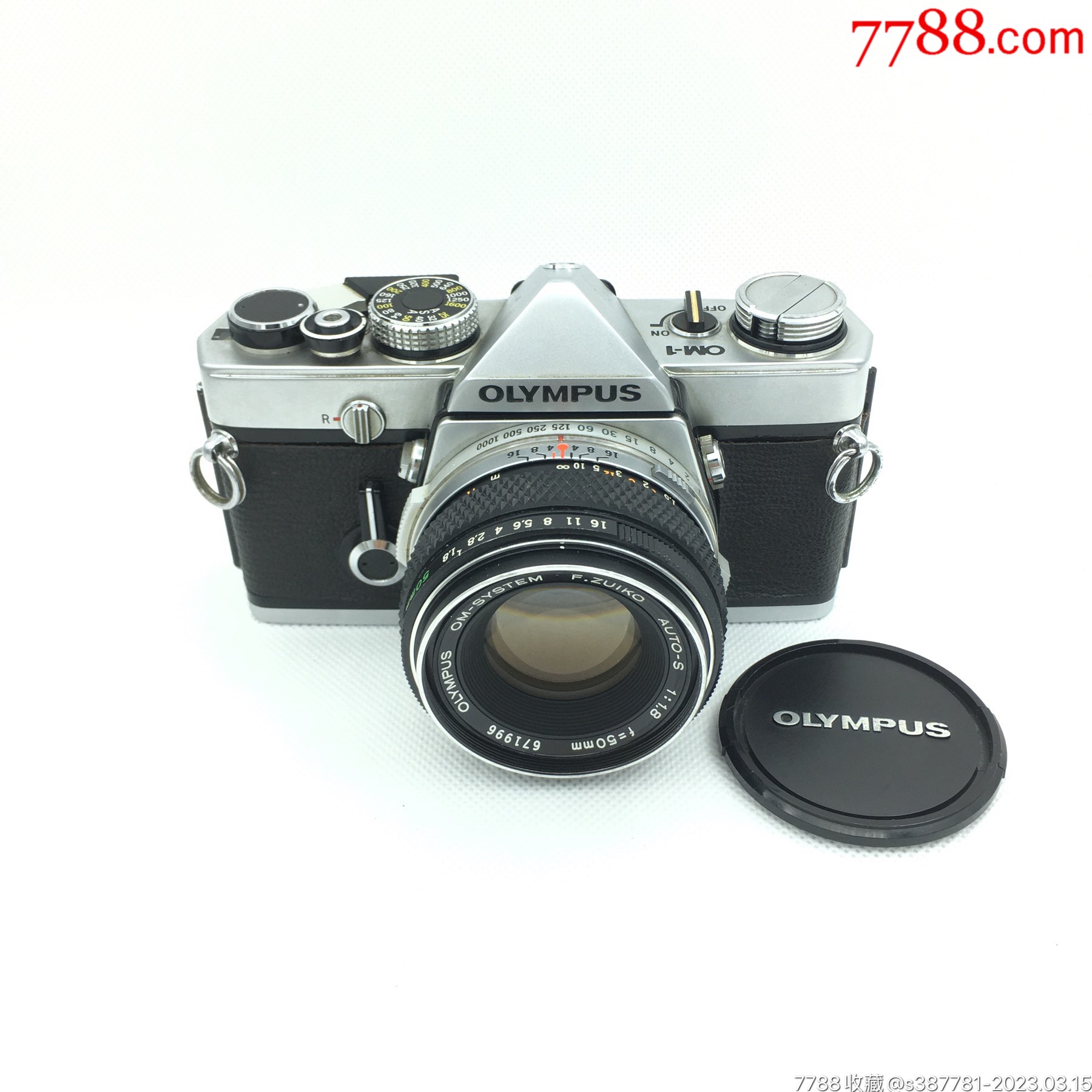 奥林巴斯OM1胶片单反相机带50mm1.8镜头套机_单反相机_壹本正经【7788收藏__收藏热线】
