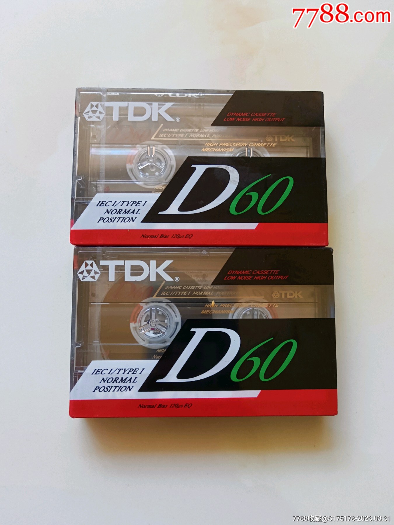 TDK，D60（全新未拆）_磁带/卡带_如意杂货店【7788收藏__收藏热线】