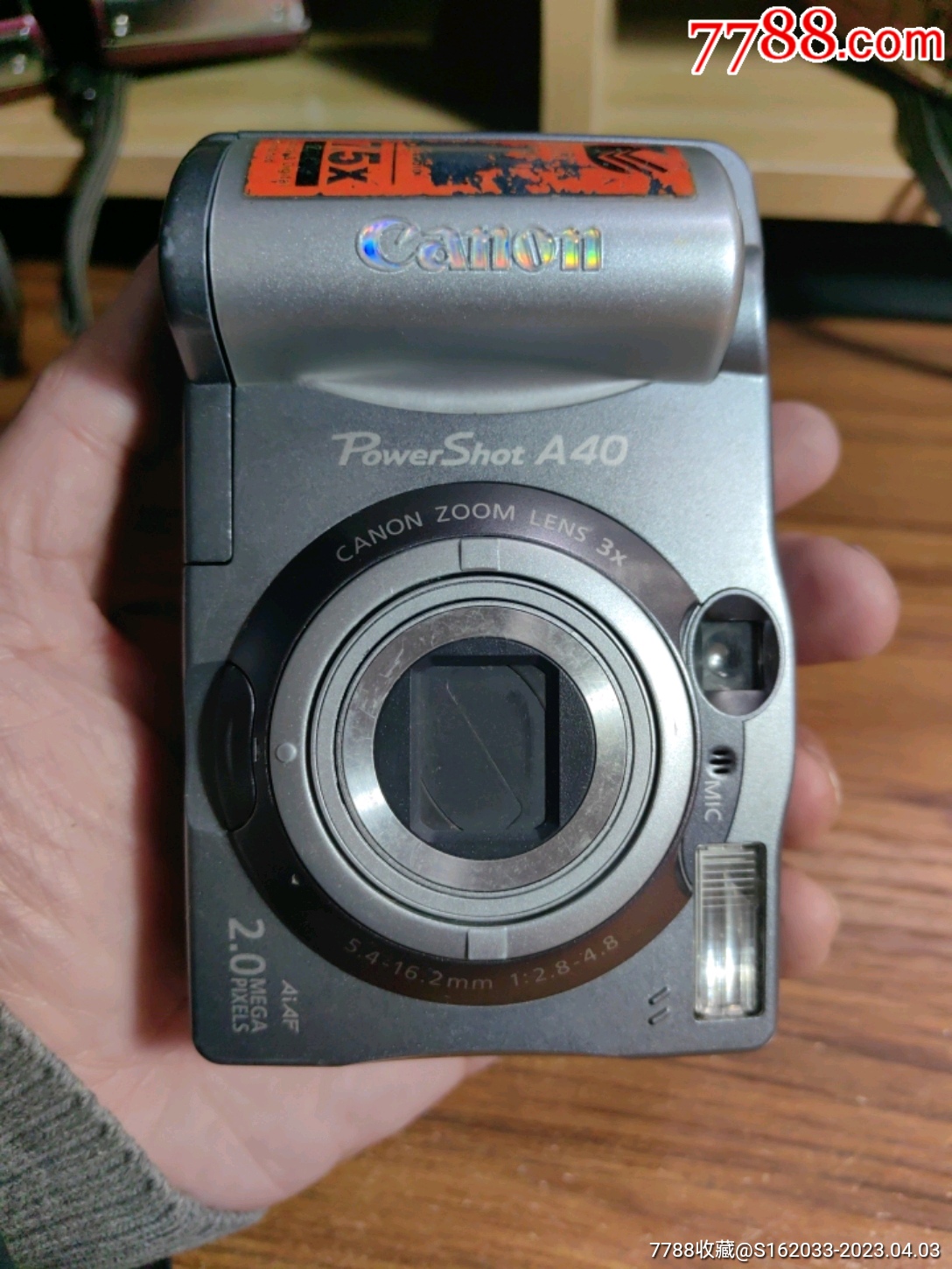 日本原产佳能A40数码相机_卡片机/数码相机_霓虹之舶来时光【7788收藏__收藏热线】