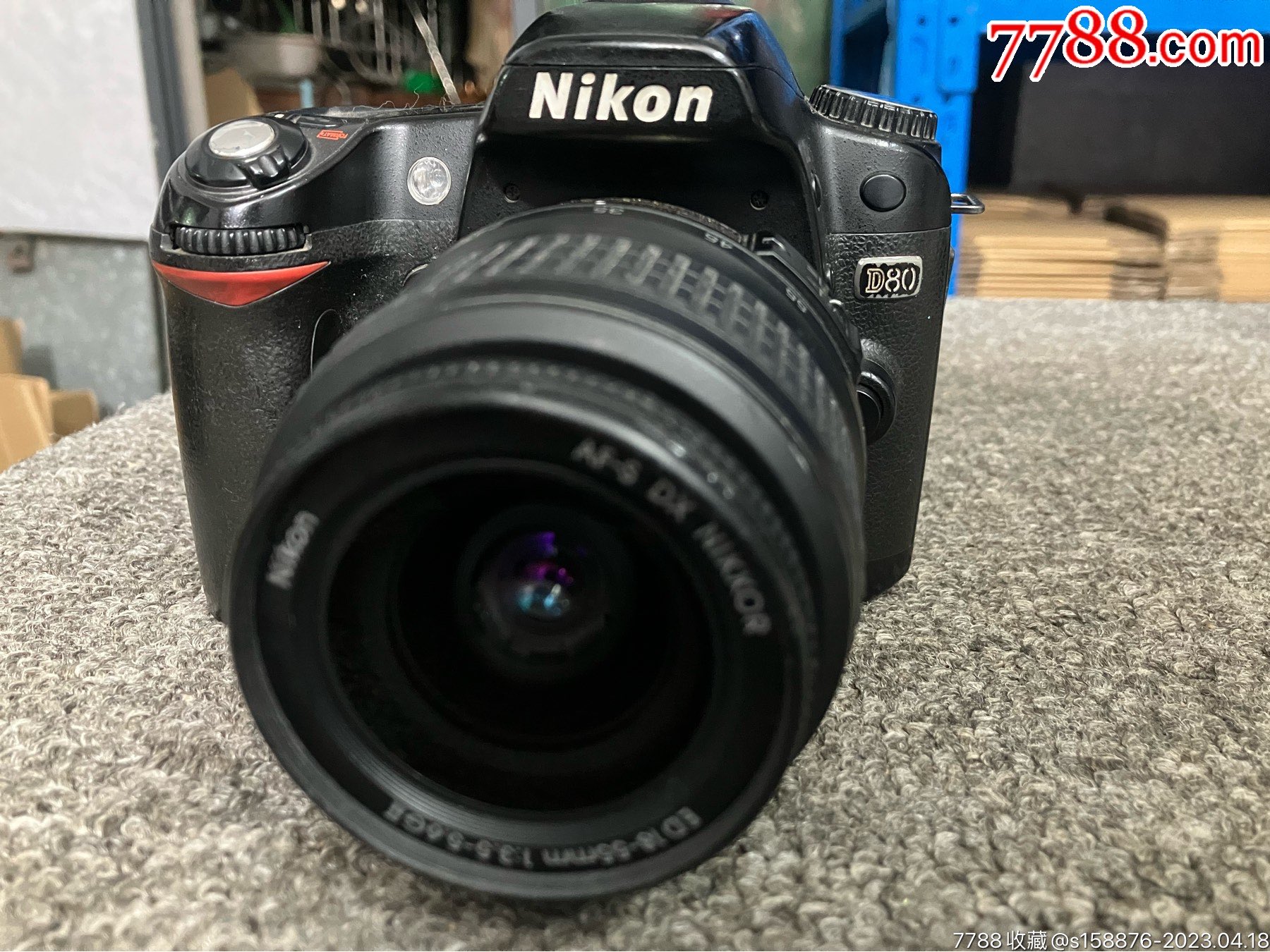 尼康D80相机配18-55镜头套机_单反相机_火热拍藏品馆【7788收藏__收藏热线】