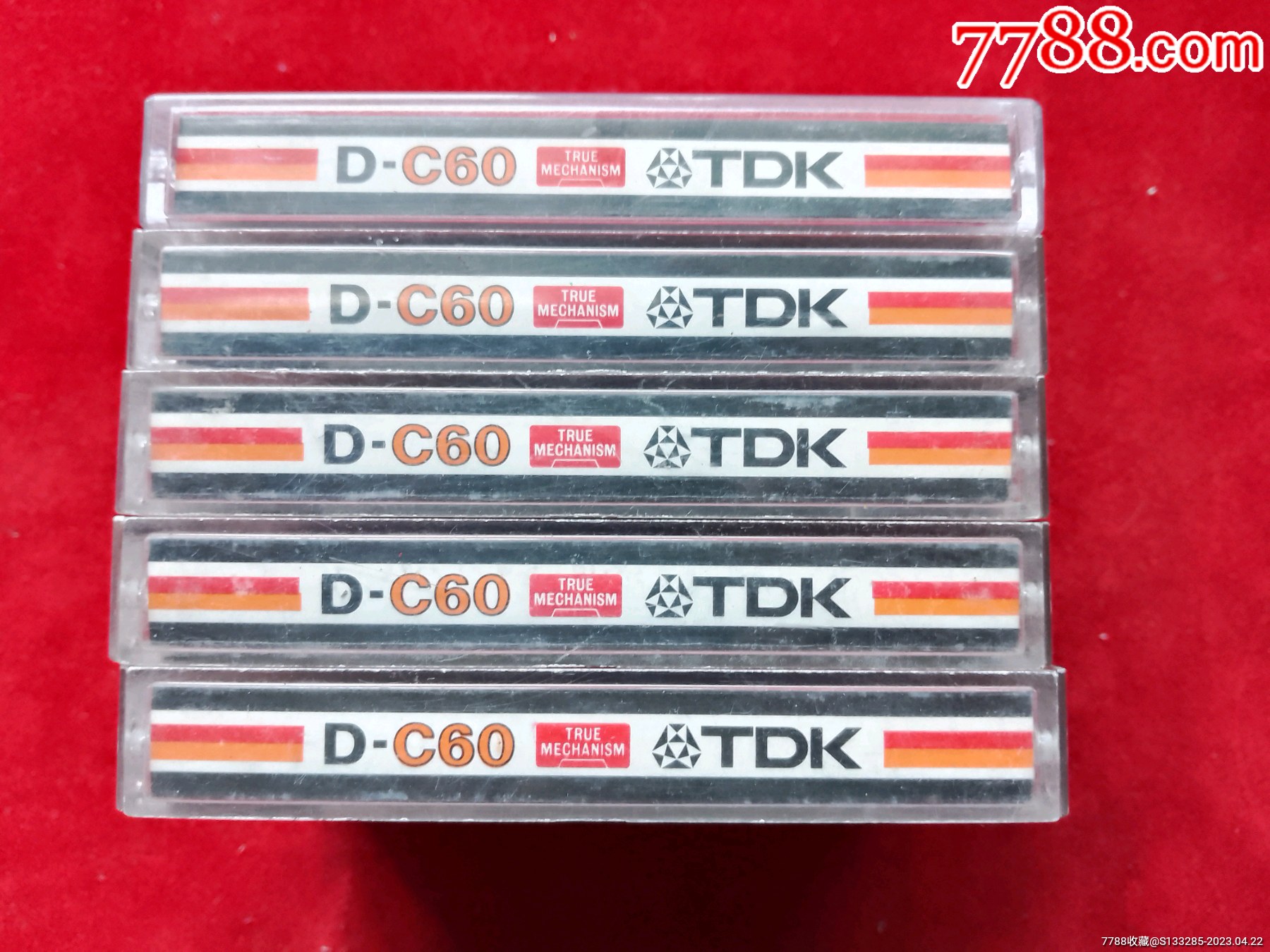 TDK-5盘D-C60空白带（看简介）_物老心好【7788商城__七七八八商品交易平台(7788.com)】