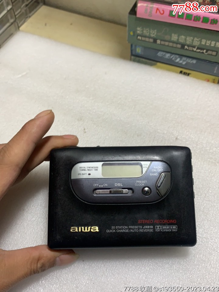 爱华磁带机JX619-看图拍_随身听/mp3_东升旧货【7788收藏__收藏热线】