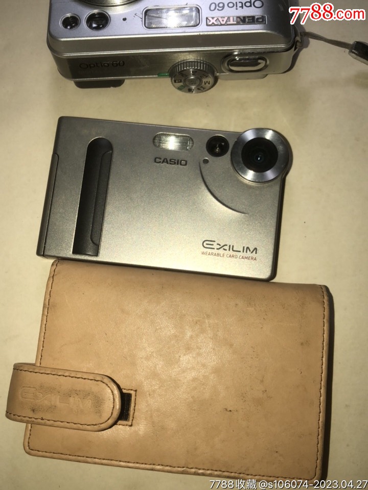 CASIO卡西欧S1，超薄复古CCD相机复古卡片机__【7788收藏__收藏热线】