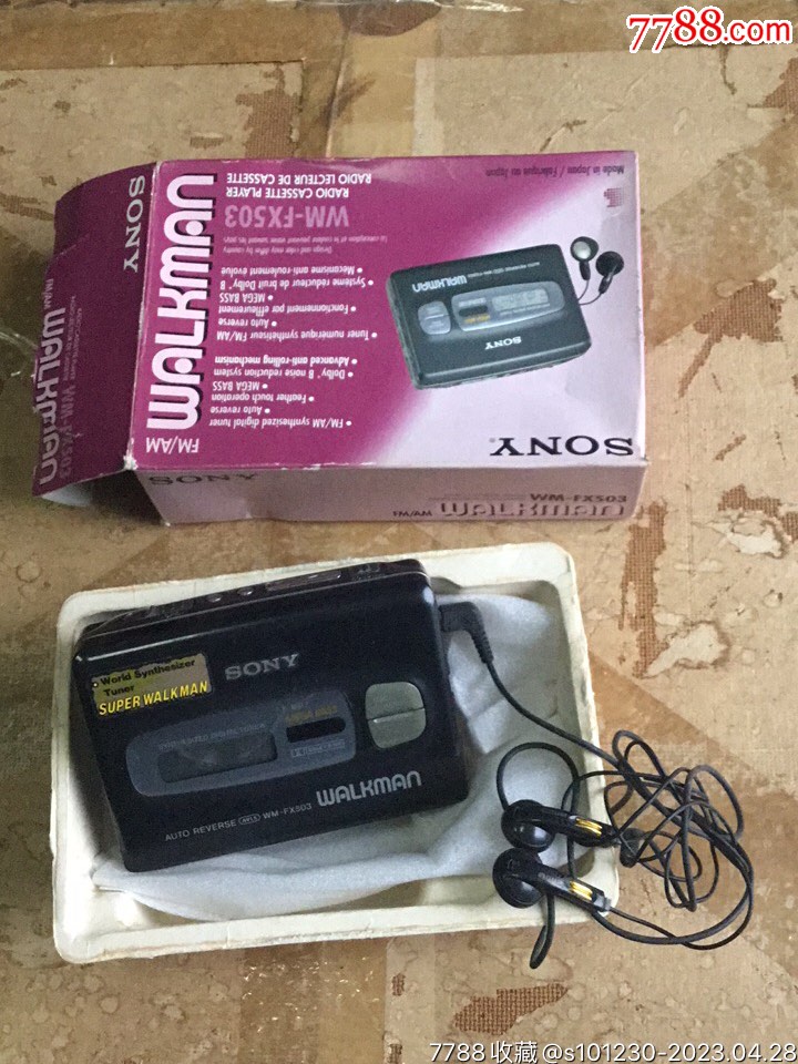 索尼WM-FX503__【7788收藏__收藏热线】