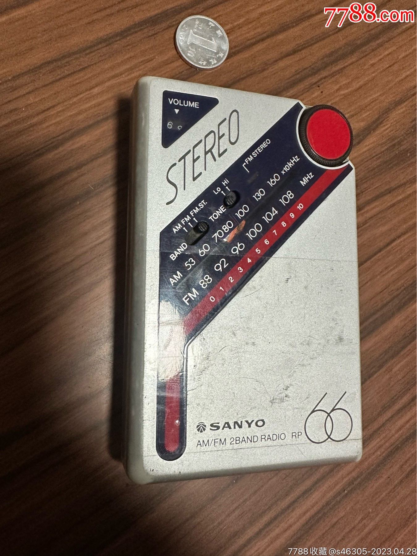 怀旧、收音机、三洋-rp66、成色差、配件机、请看描述__【7788收藏__收藏热线】