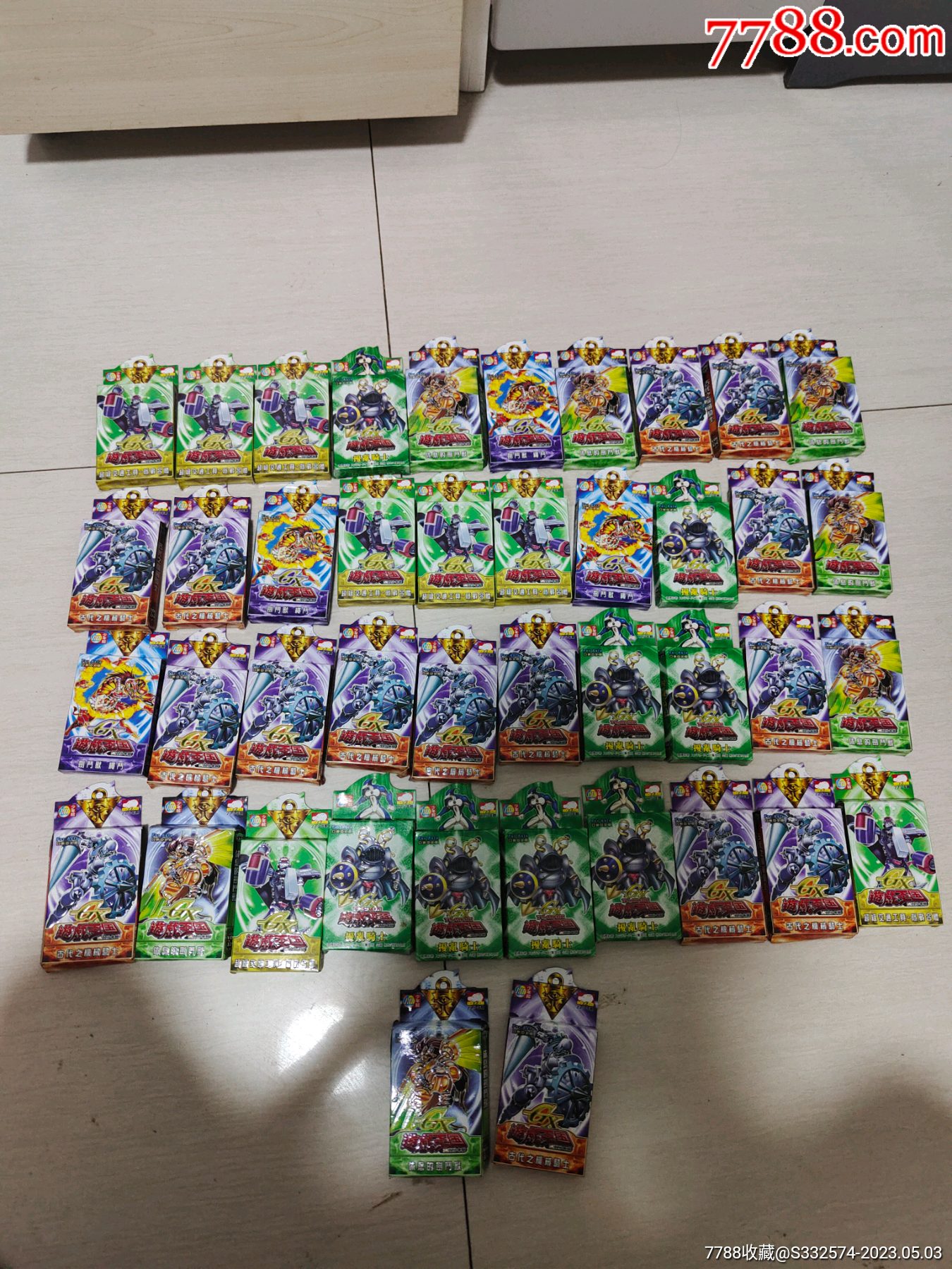 42盒游戏王的卡每盒里面都有卡的_变形金刚_小姜杂货铺【7788收藏__收藏热线】