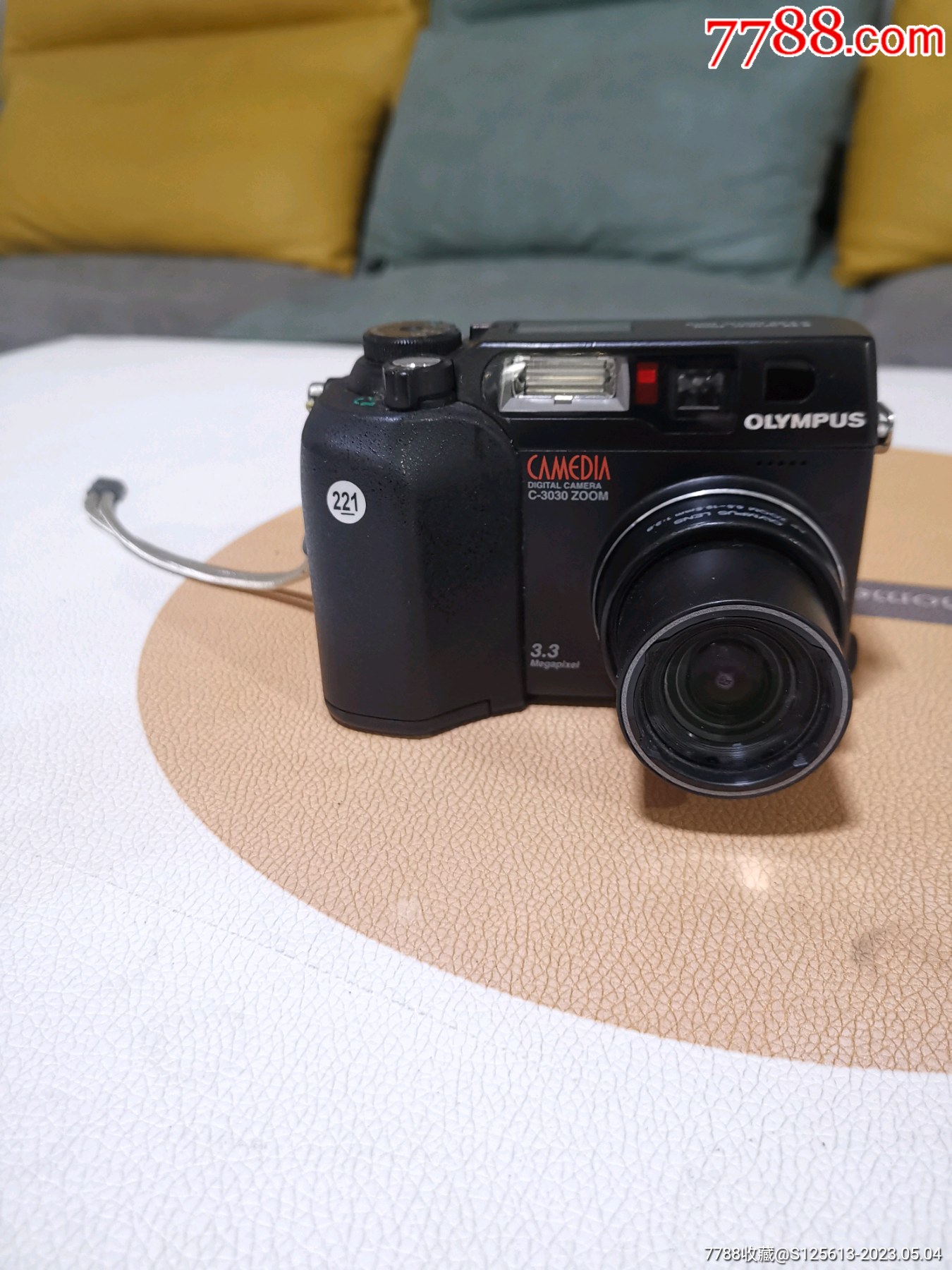 奥林巴斯c3030卡片数码相机，ccd机_卡片机/数码相机_以戒为师【7788收藏__收藏热线】