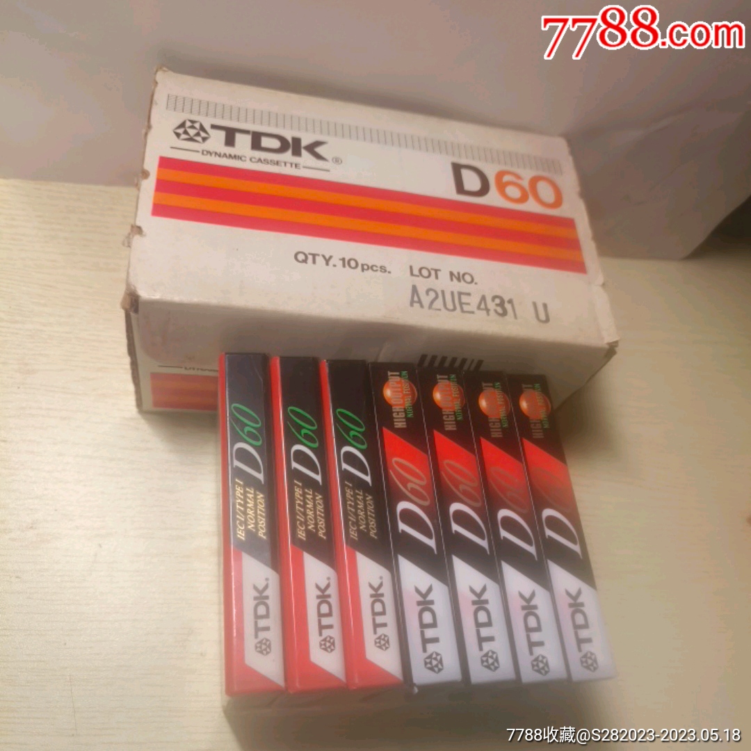 TDK空白带7盘（未开封）__【7788收藏__收藏热线】