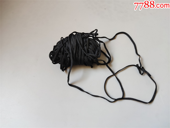 清代黑丝绸绳-价格:80元-au34073569-其他布艺品 -加价-7788收藏__收藏热线