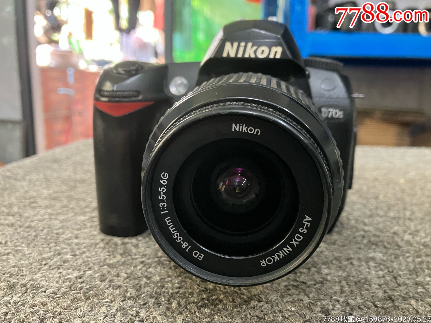 尼康D70s相机配18-55镜头套机_单反相机_火热拍藏品馆【7788收藏__收藏热线】