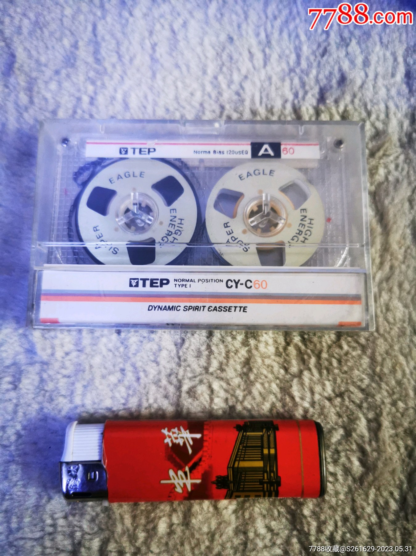 TEp铁轮带cY-c6o空白磁带未拆封__【7788收藏__收藏热线】